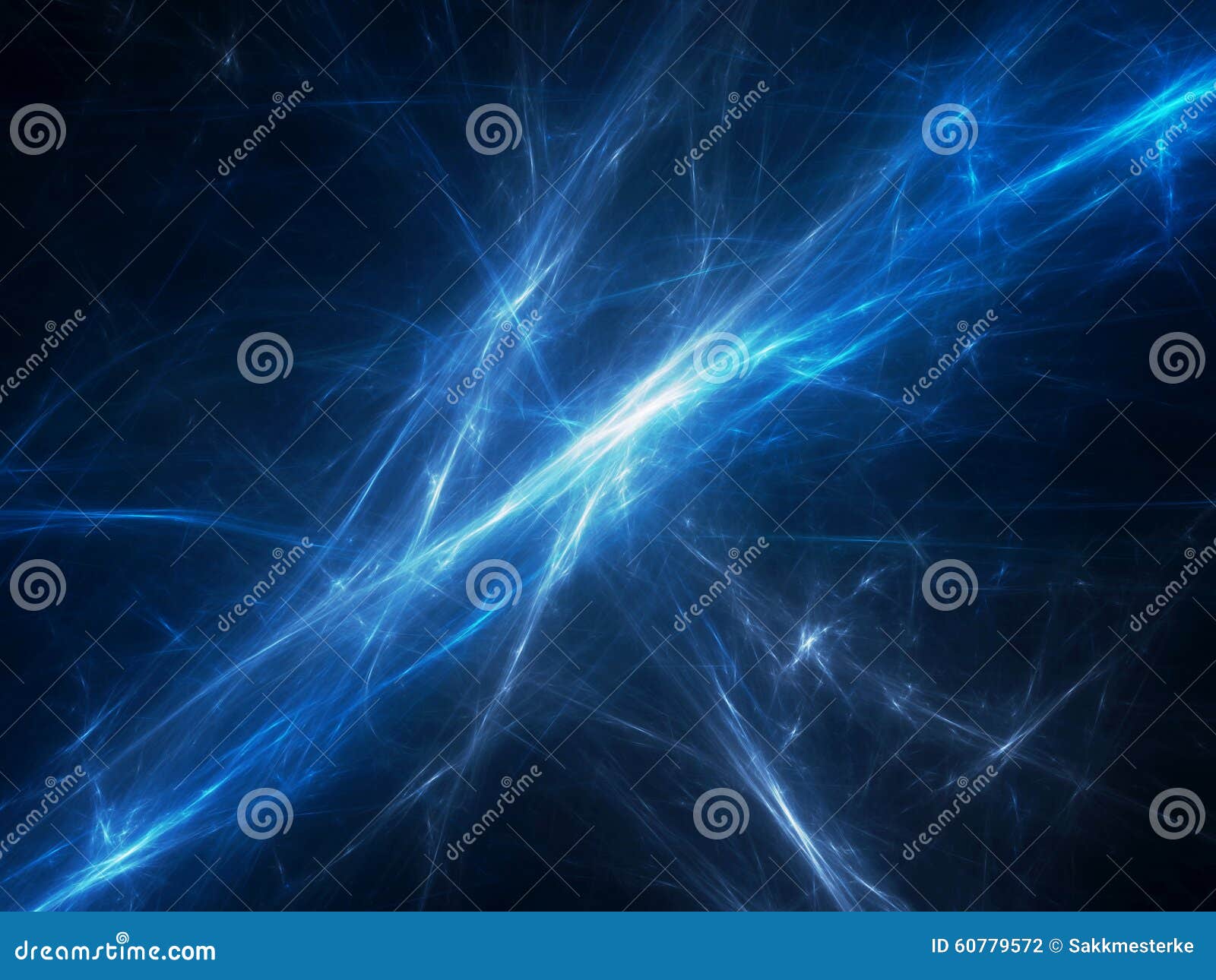 Blue Glowing Force Fields in Space Stock Illustration - Illustration of ...