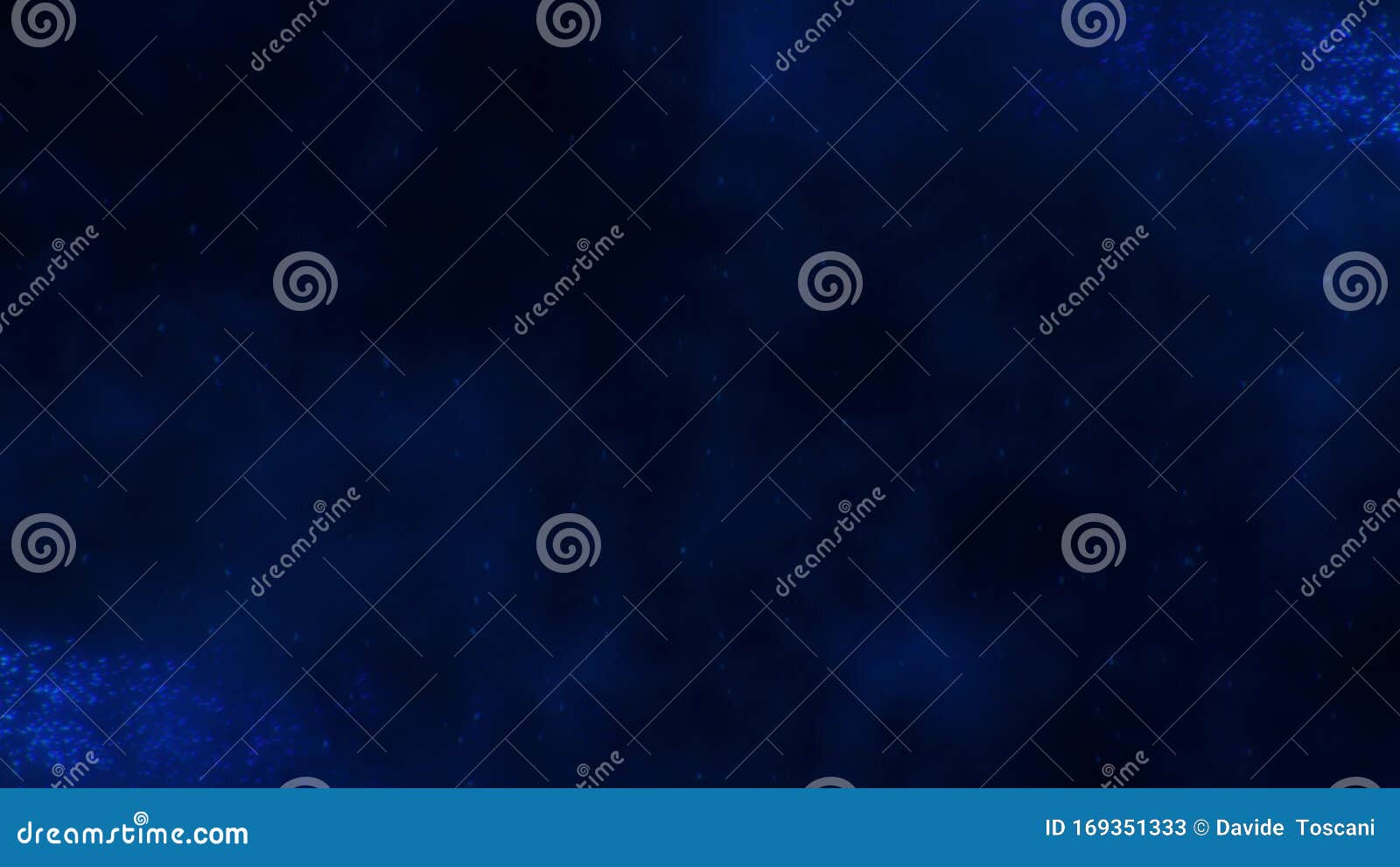 Blue Glowing Particles with Trail Intro Logo Background Stock Video ...