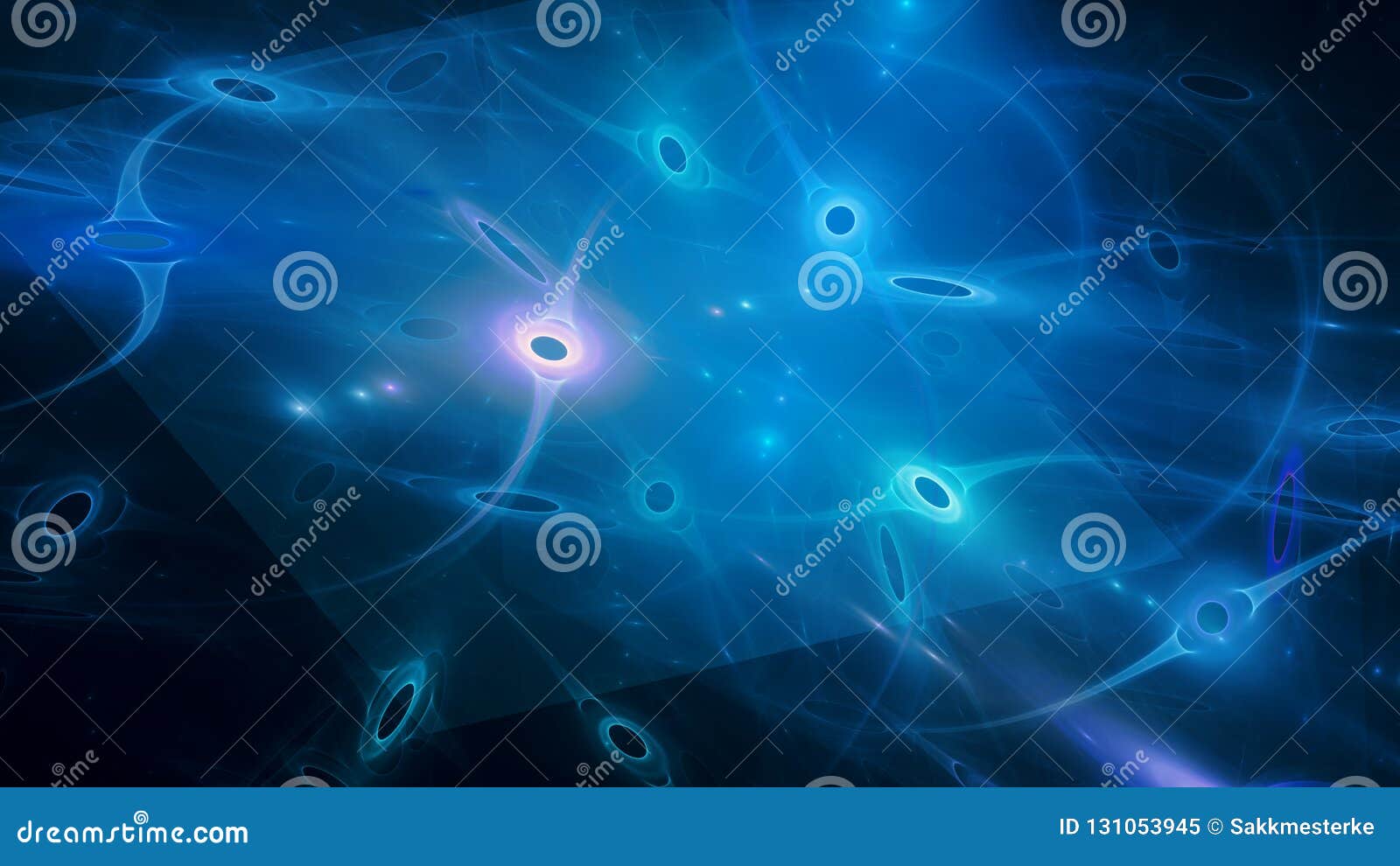 Quantum Correlation Black And White Abstract Background Royalty-Free ...