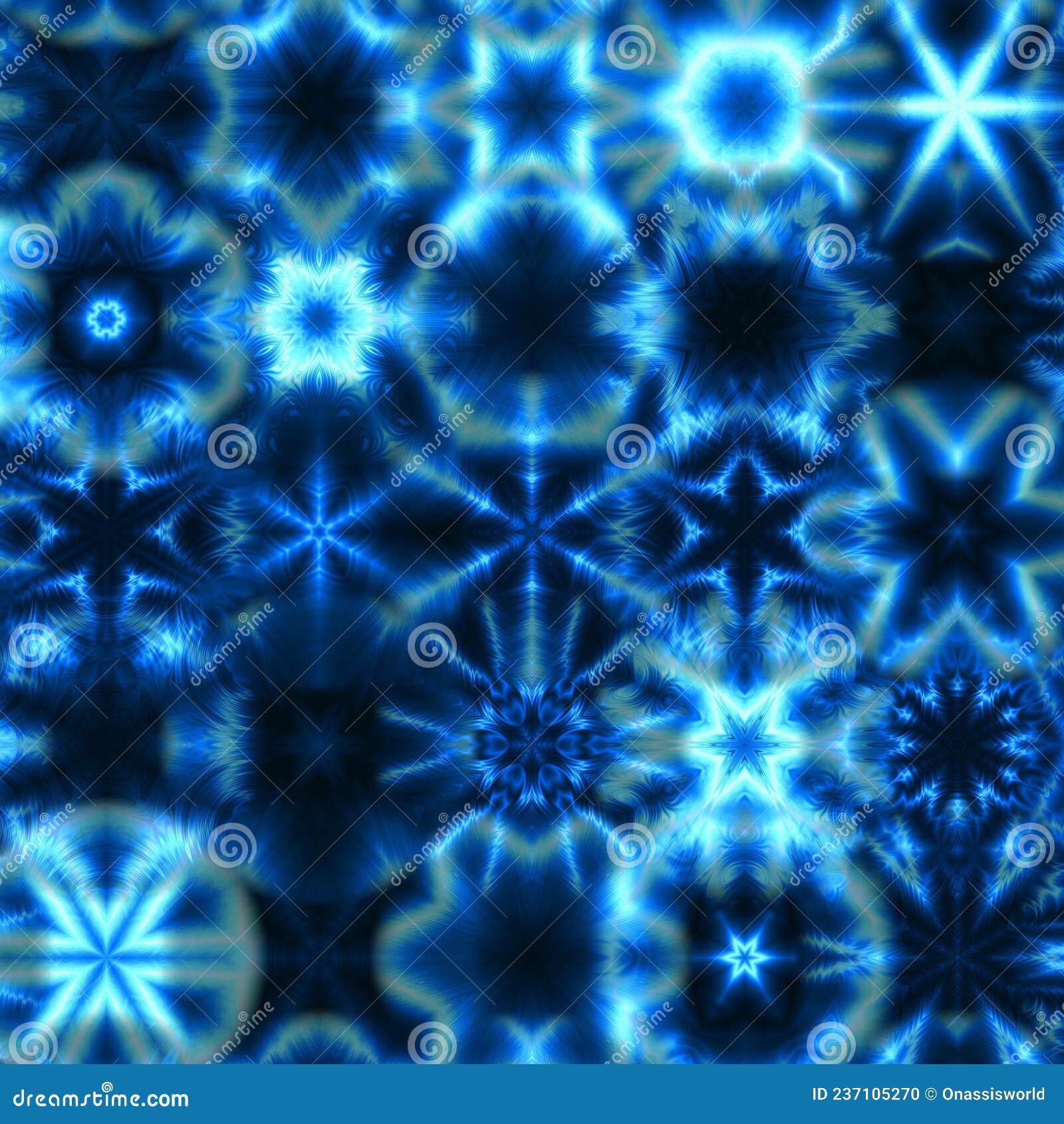 Blue Glowing Space Light Abstract Blurs Shapes Backgrounds Stock ...