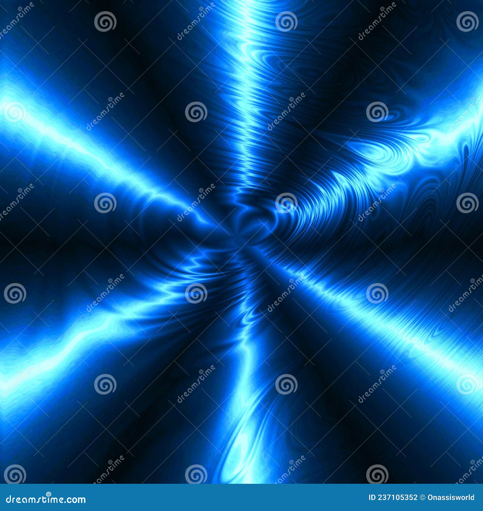 Blue Glowing Space Light Abstract Blurs Shapes Backgrounds Stock ...