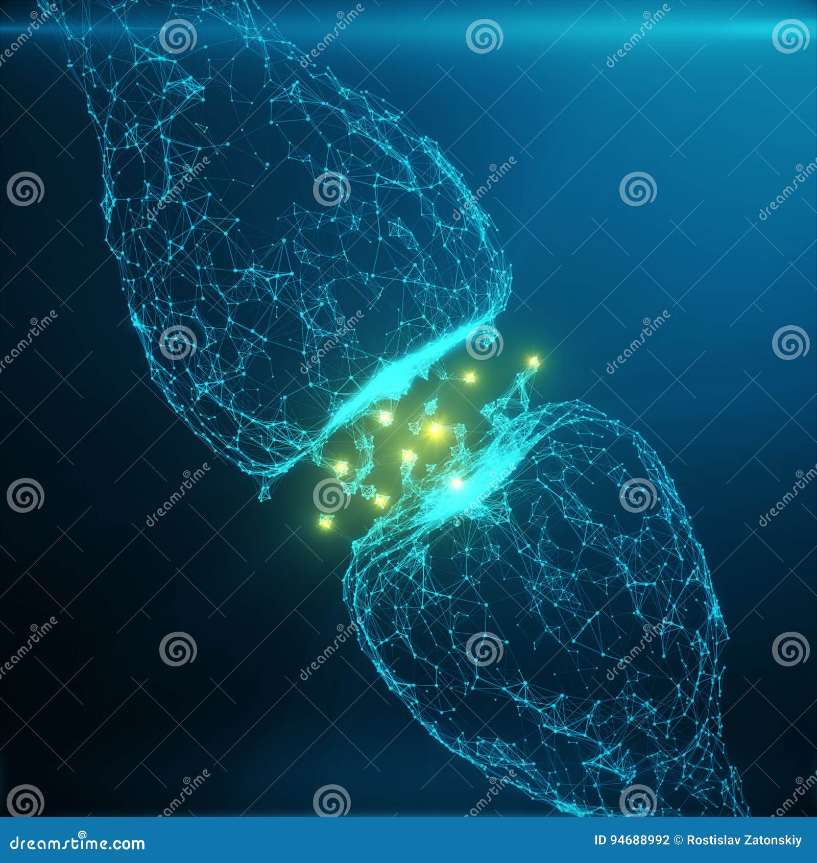 Synapse And Neuron Stock Photography | CartoonDealer.com #66864212