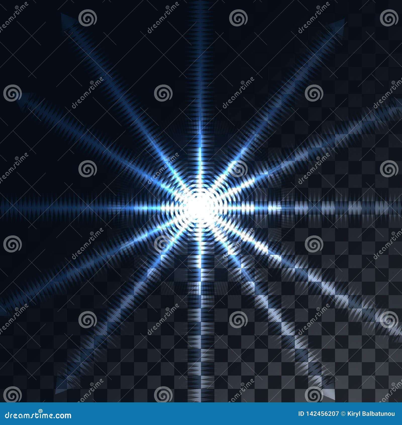 Translucent Tie On A Dark Background, Gradient Transition Of The Color ...