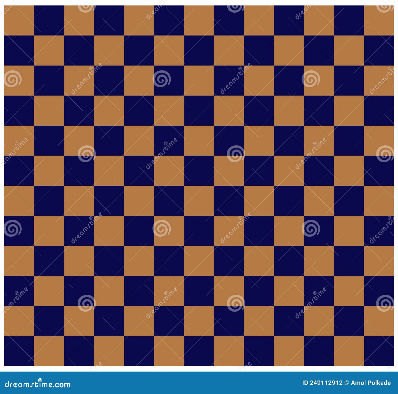 Blue Gold Checkers Mat Vector. Blue Gold Vector Mat Stock Vector ...