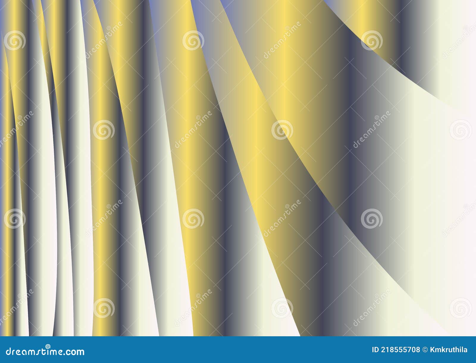 Blue Gold and Grey Gradient Background Vector Image Stock Vector ...