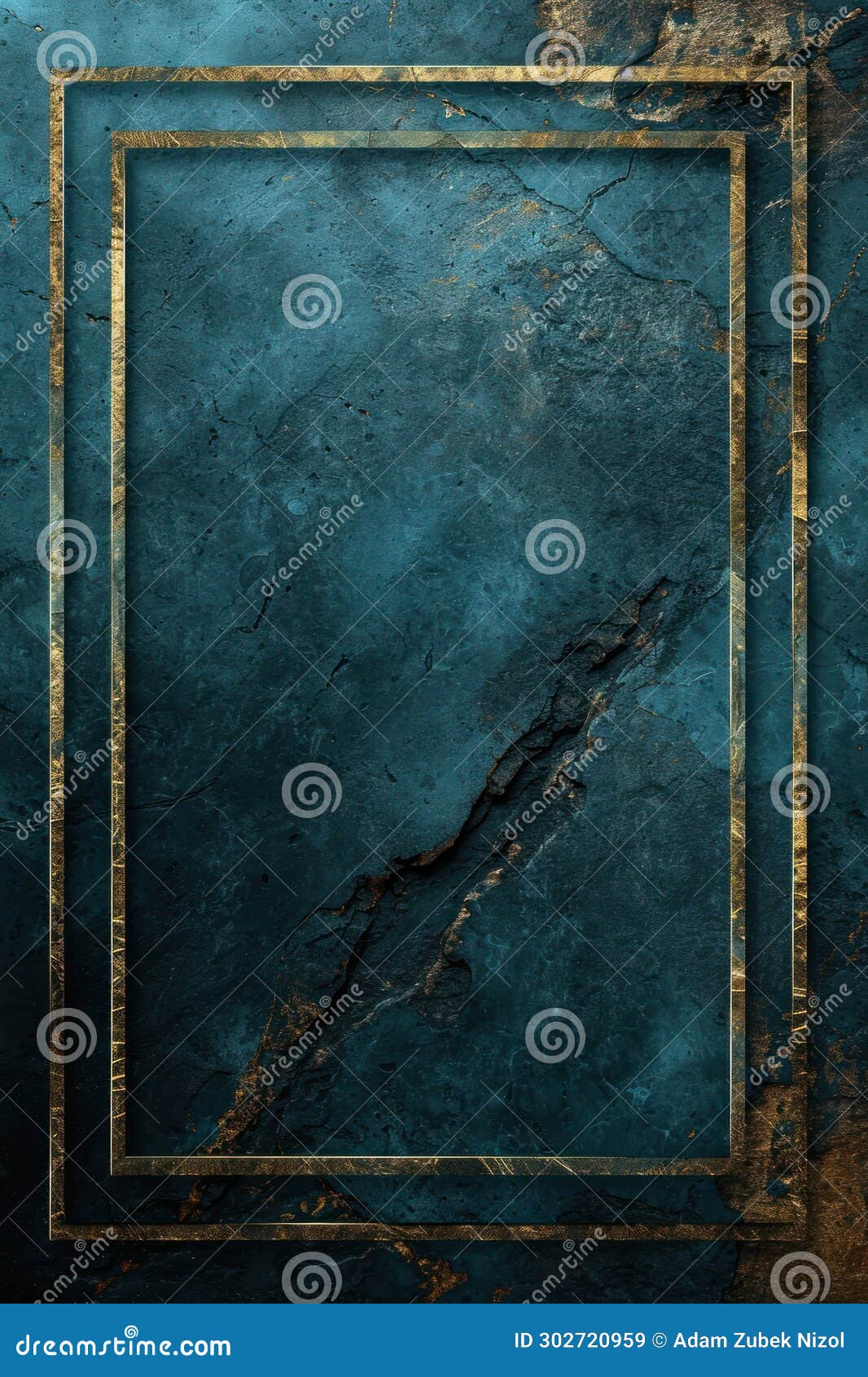 Gold Rectangular Frame. Vector Outline Thin Aesthetic Border For ...