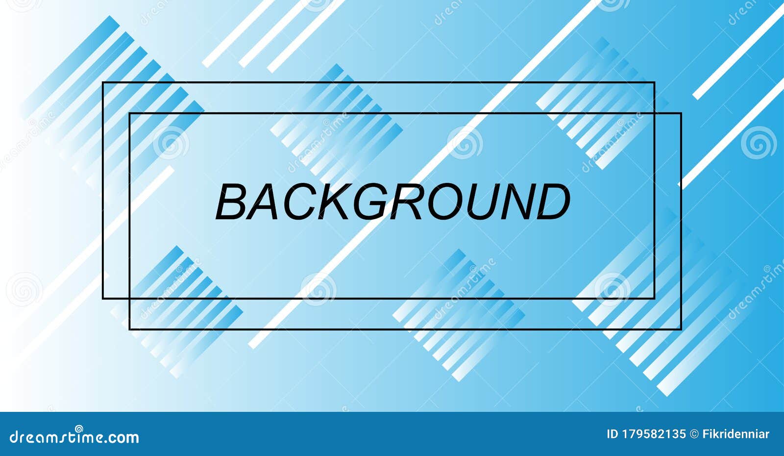 Blue Gradation Square Background Illustration Stock Vector ...
