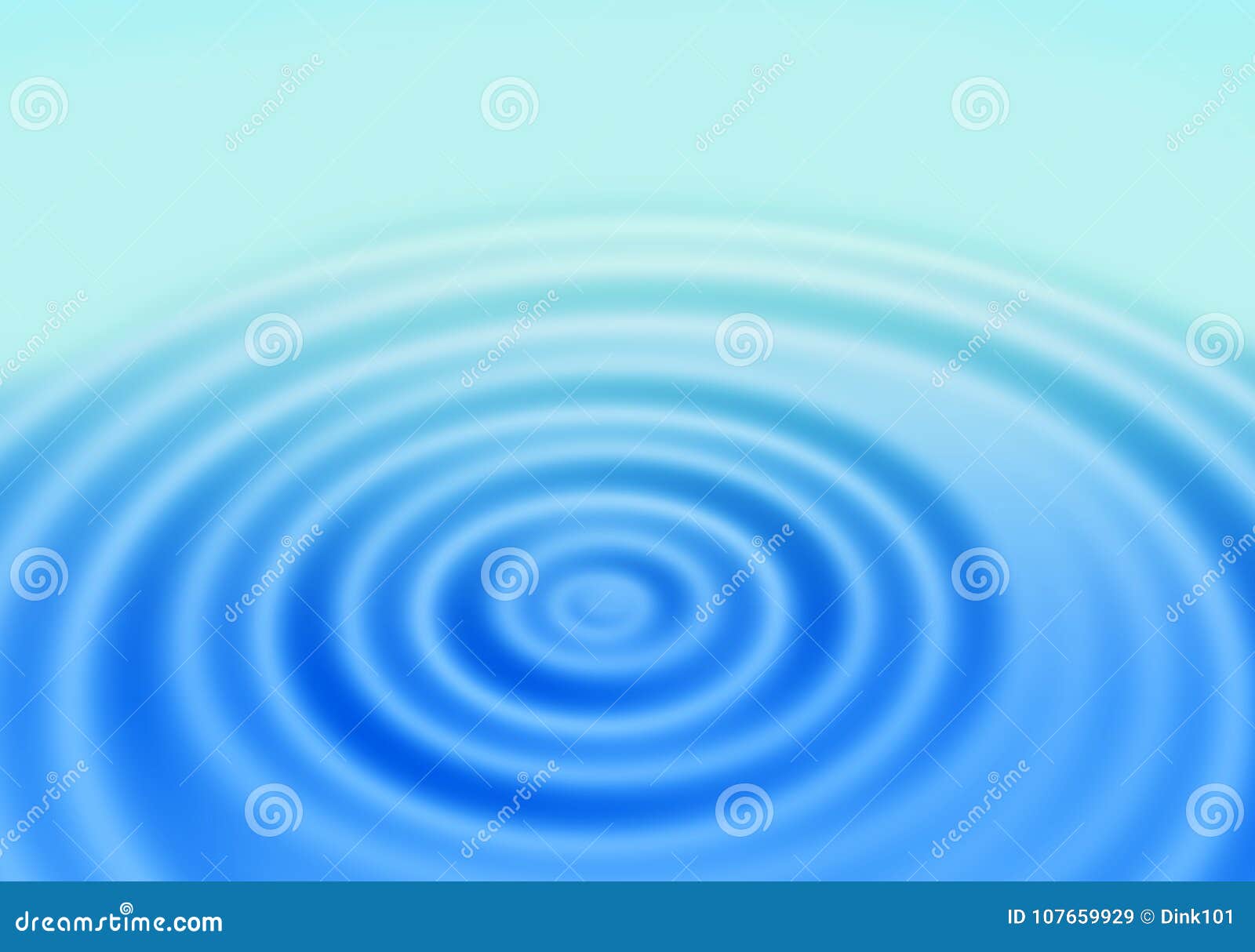 Abstract Rings Water Ripples Background Stock Illustration ...