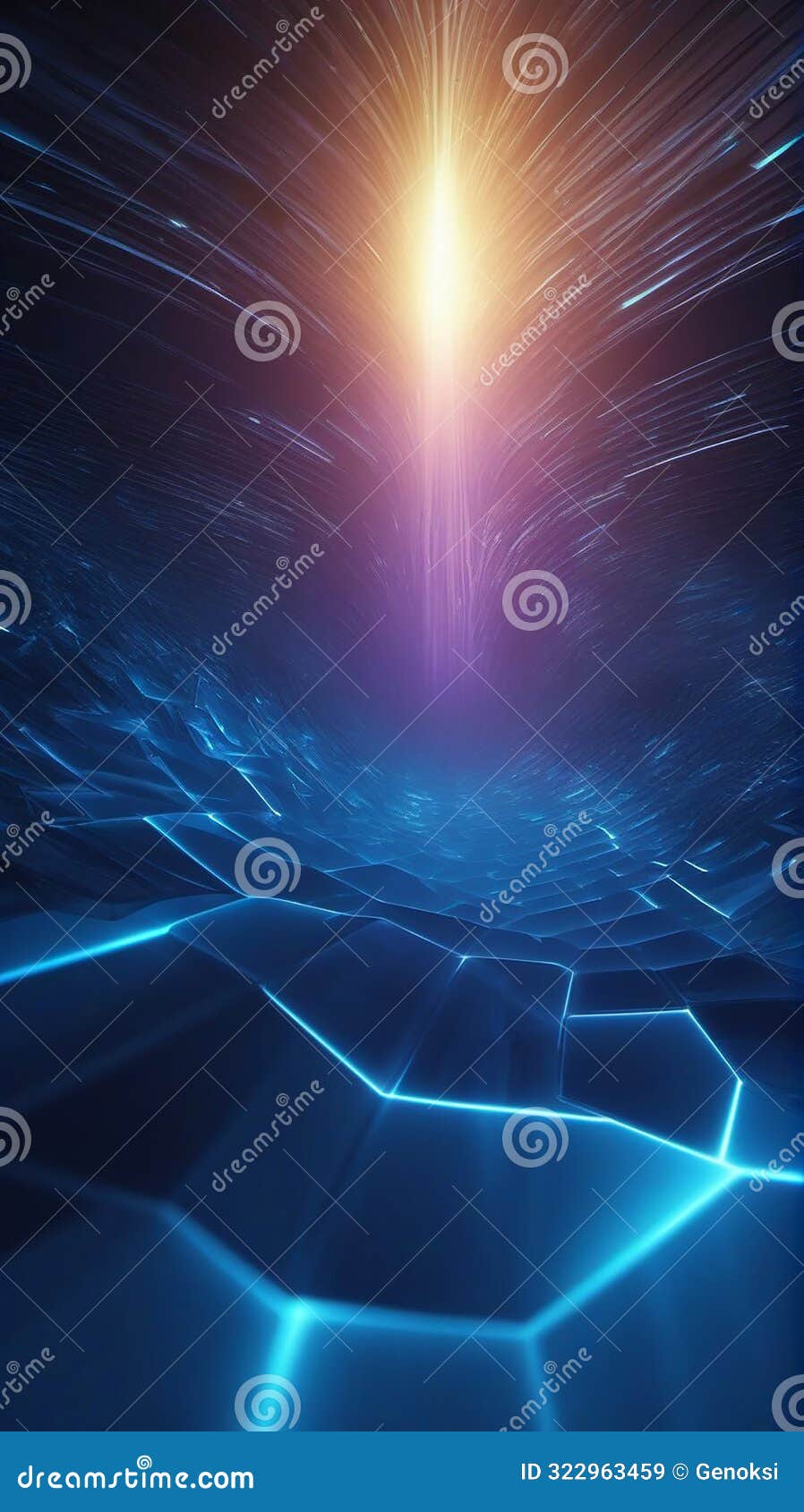 Blue Gradient Abstract Texture Background Glowing Light Rays Lines ...