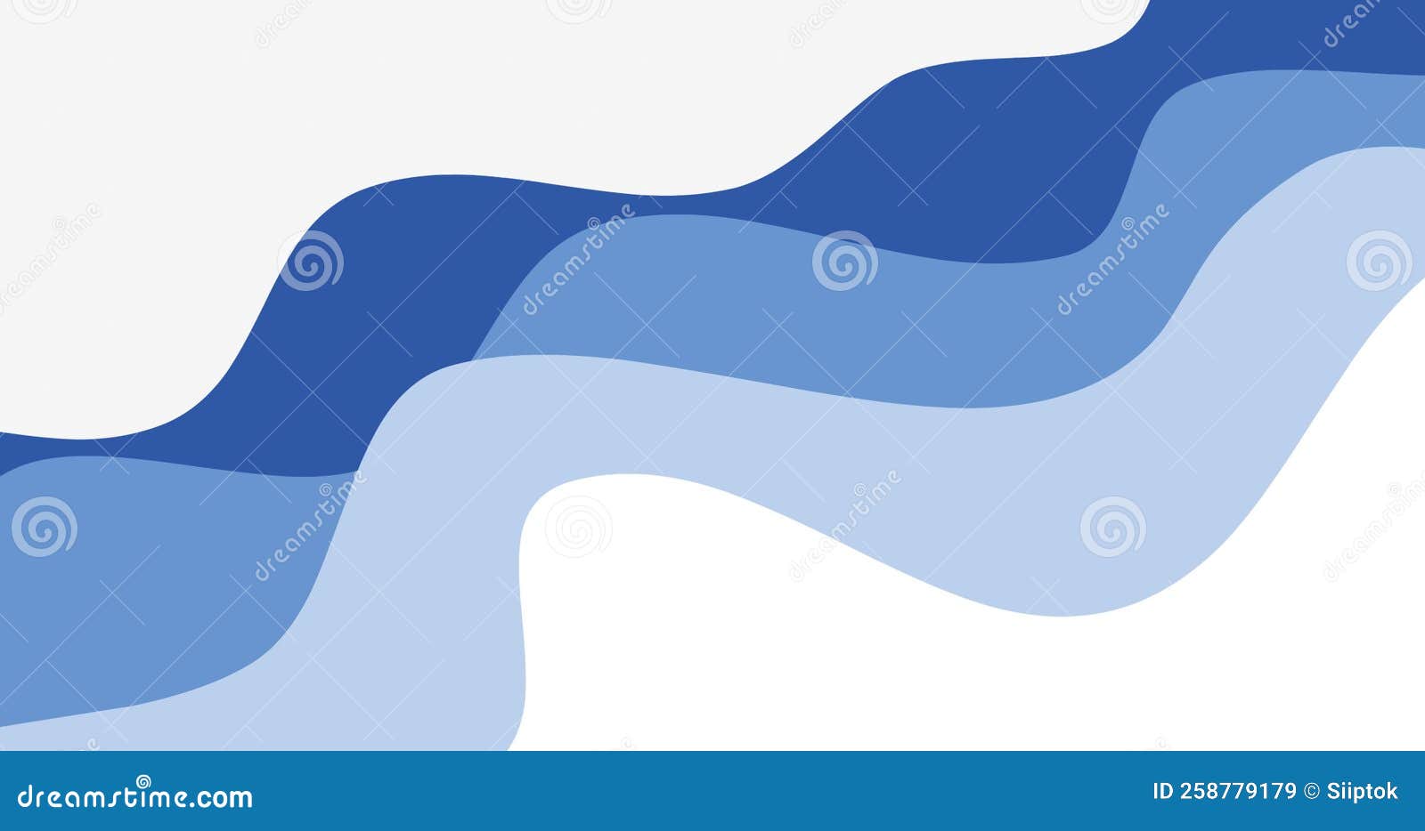 Blue Gradient Abstract Wave Background Animation Stock Video - Video of ...