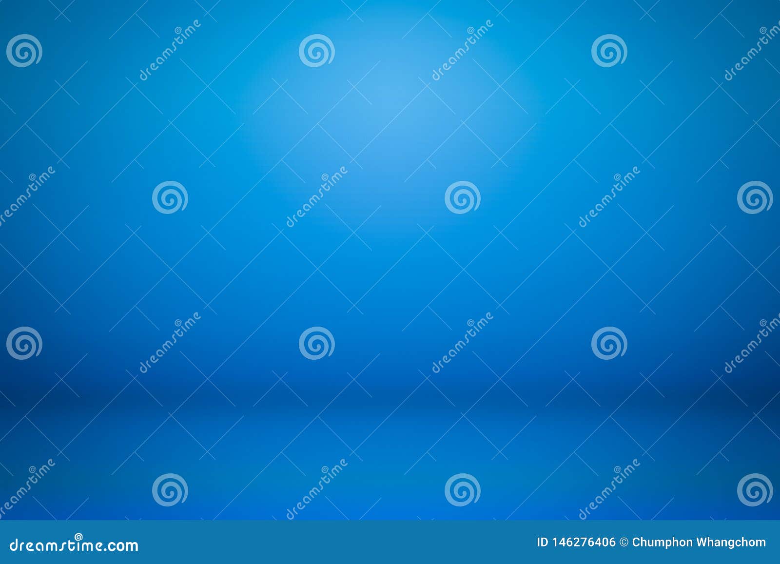 Blue Gradient Background With Shadow From Flowers. Royalty-Free Stock ...