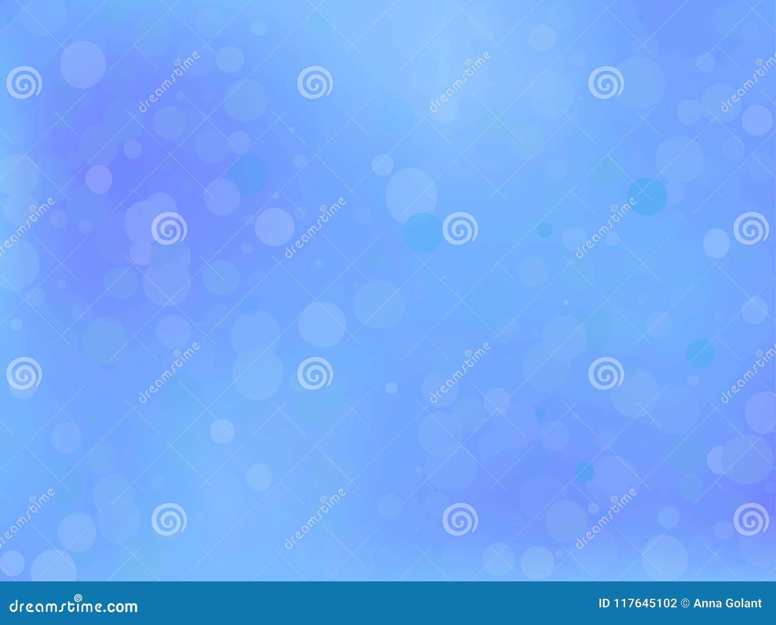 Blue Gradient Background with Bokeh Effect. Abstract Blurred Pattern ...