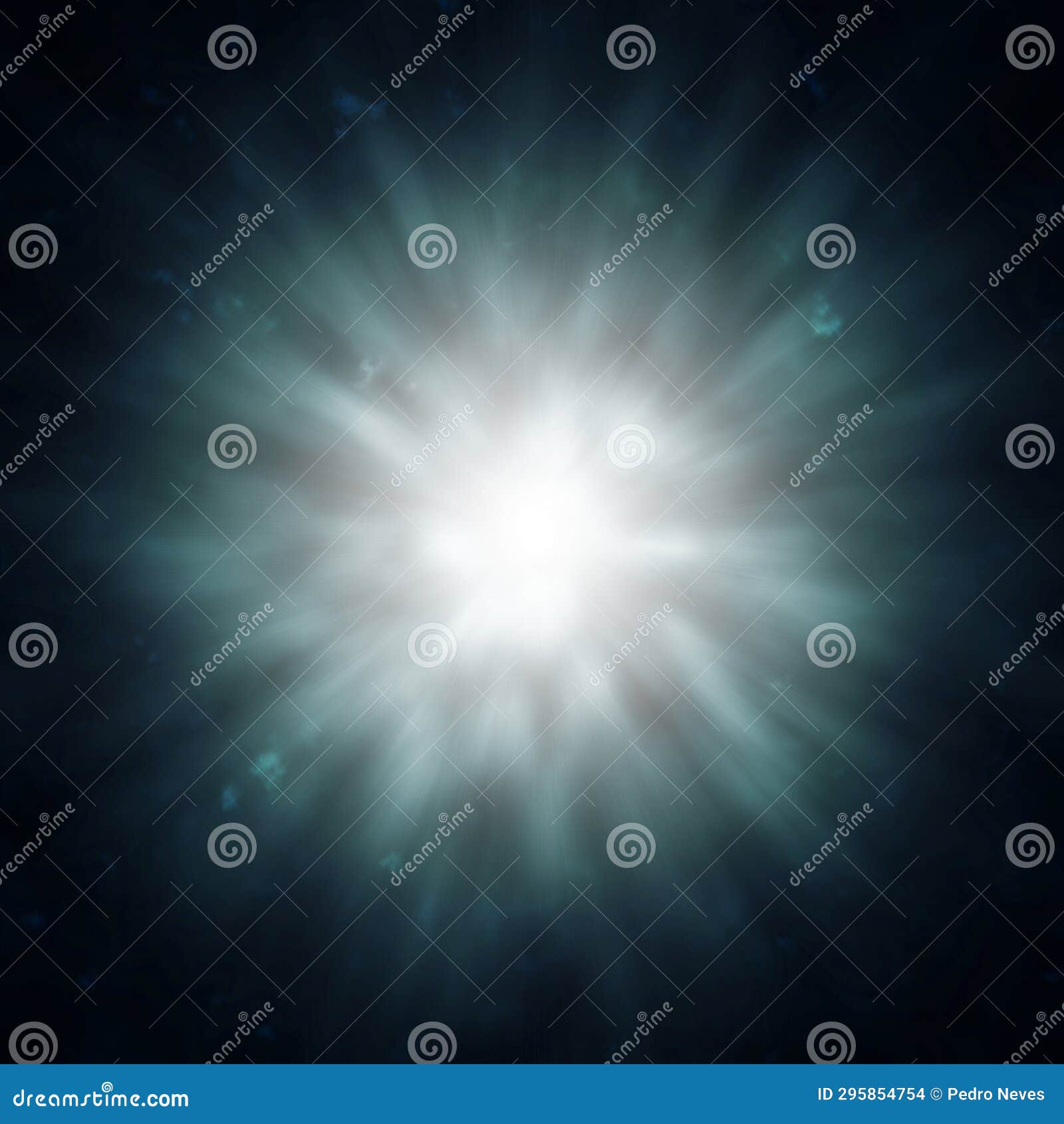 Blue Gradient Background with Flash Rays , Abstract Glowing Light ...