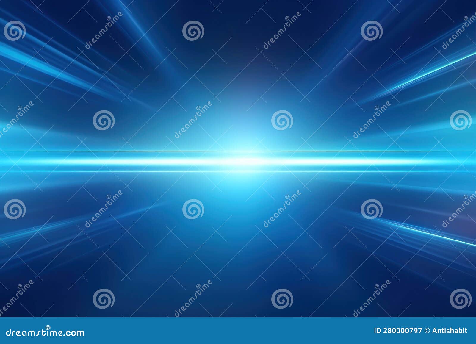 Blue Gradient Background with Flash Rays , Abstract Glowing Light ...
