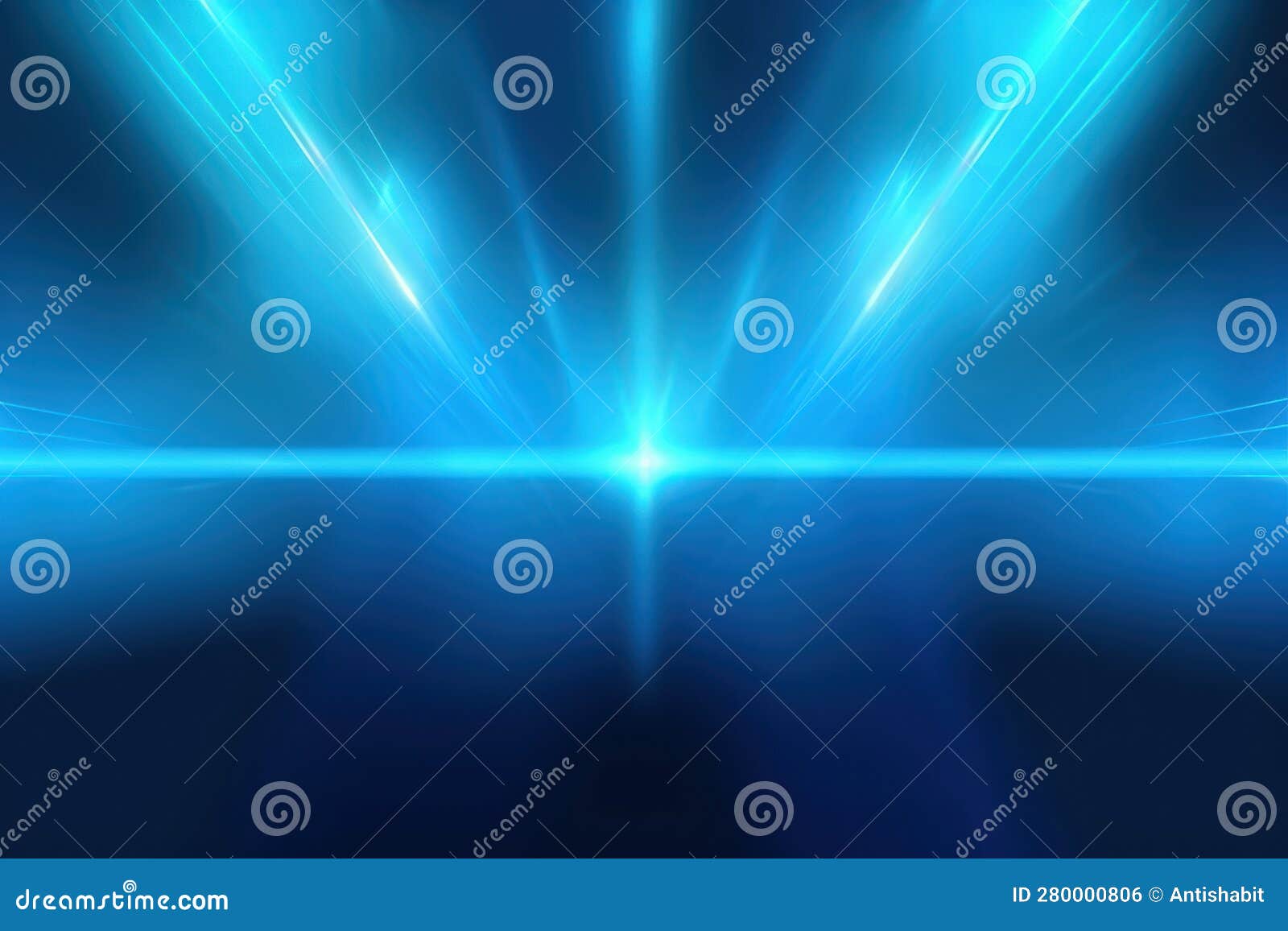 Blue Gradient Background with Flash Rays , Abstract Glowing Light ...