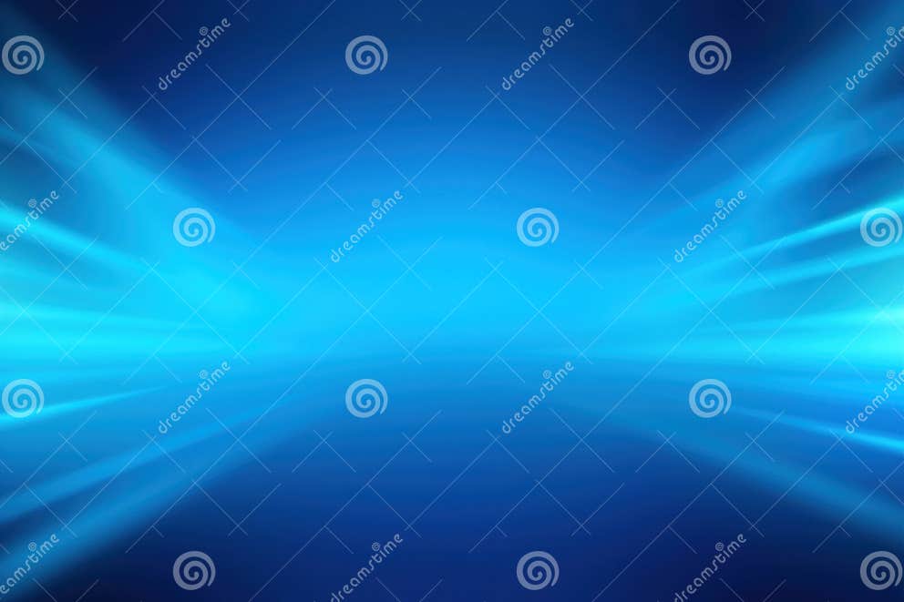 Blue Gradient Background with Flash Rays , Abstract Glowing Light ...
