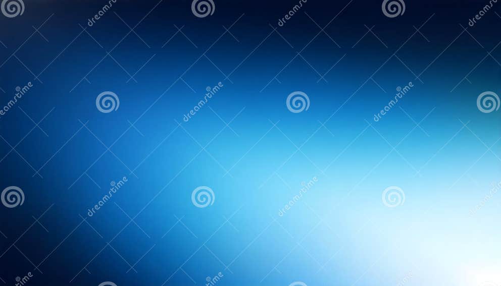 Blue Gradient Background Grainy Glowing Blue Light on Dark Backdrop ...