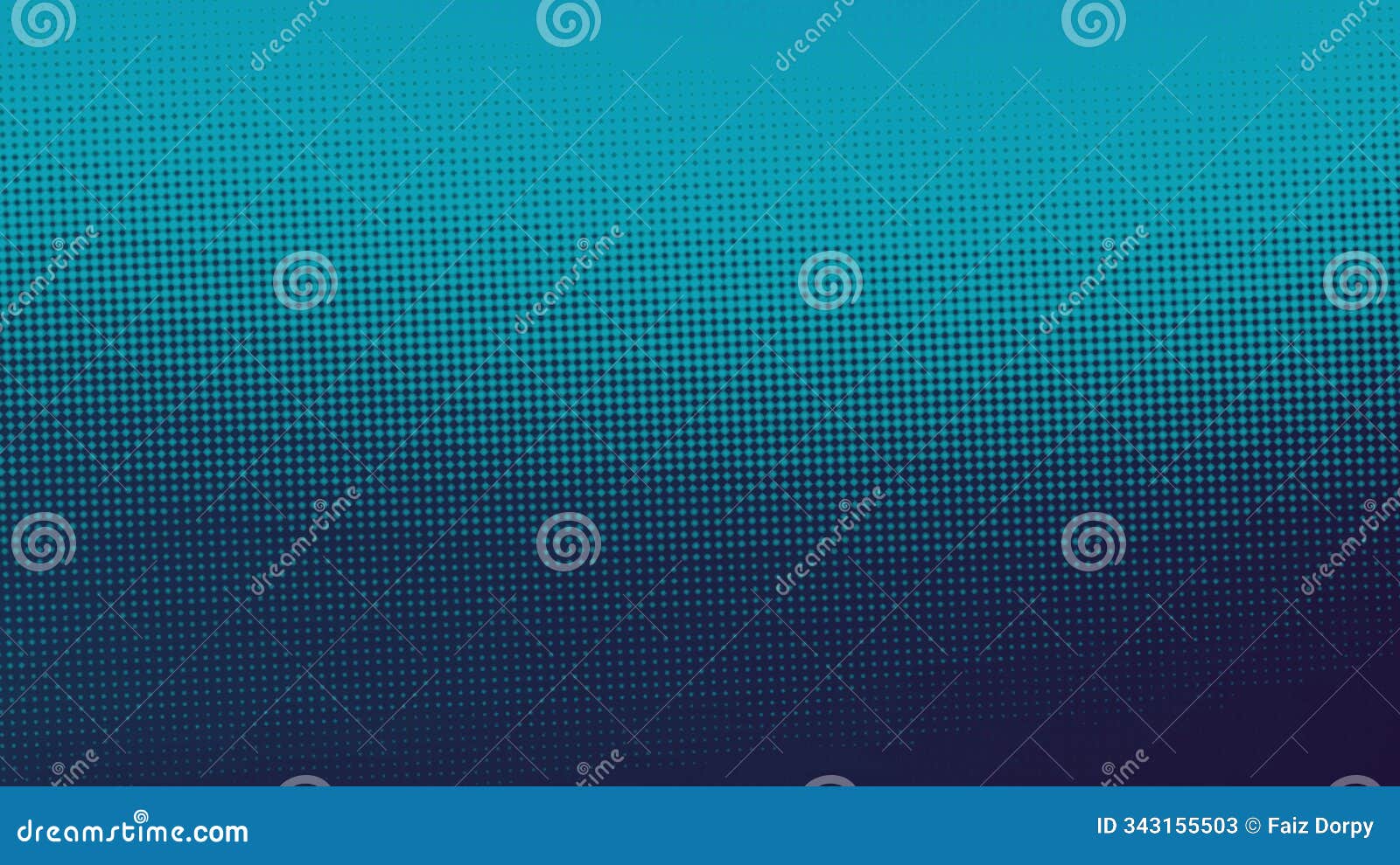 Blue Gradient Background Halftone Art Like Deep Sea Stock Illustration ...