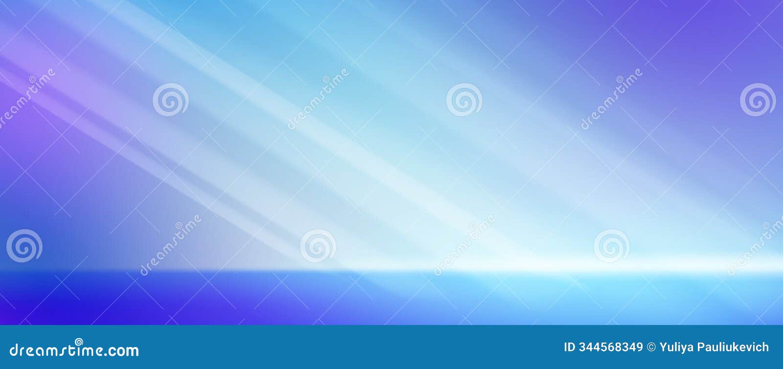 Blue Gradient Background Limbo Studio Setup Stock Illustration ...
