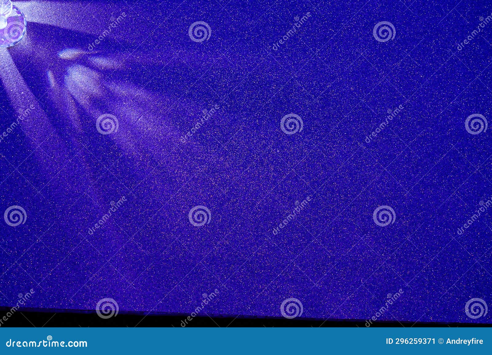 On a Blue Gradient Background, Scattered Light Purple Rays of Light ...