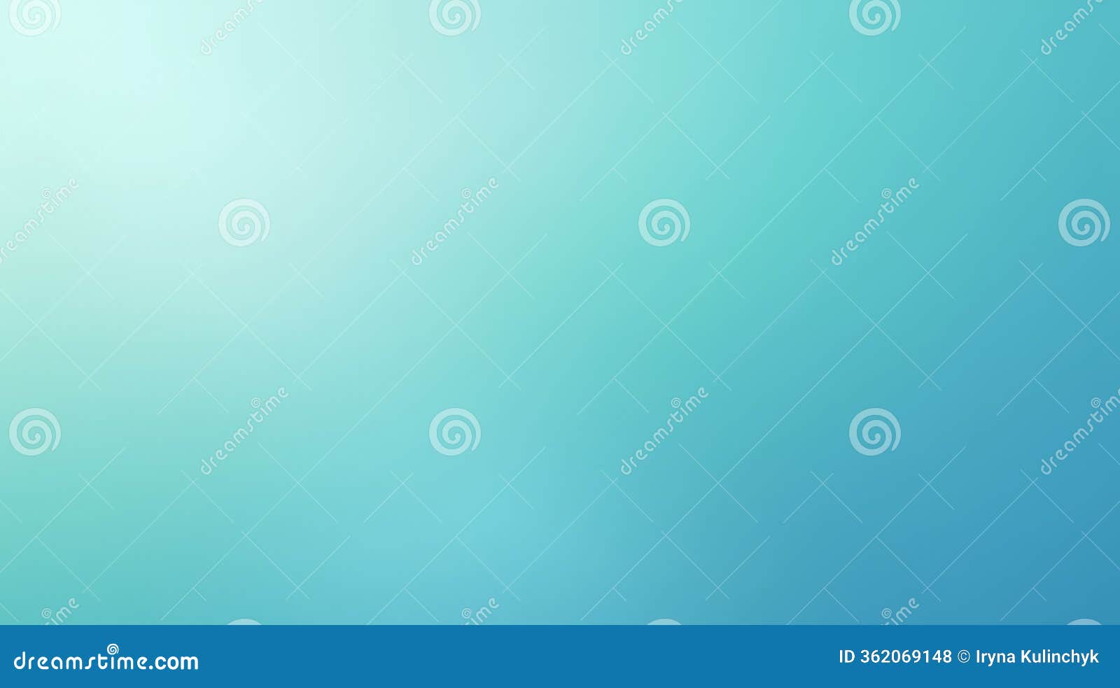 Blue Gradient Background with Smooth Abstract Texture. Soft Turquoise ...