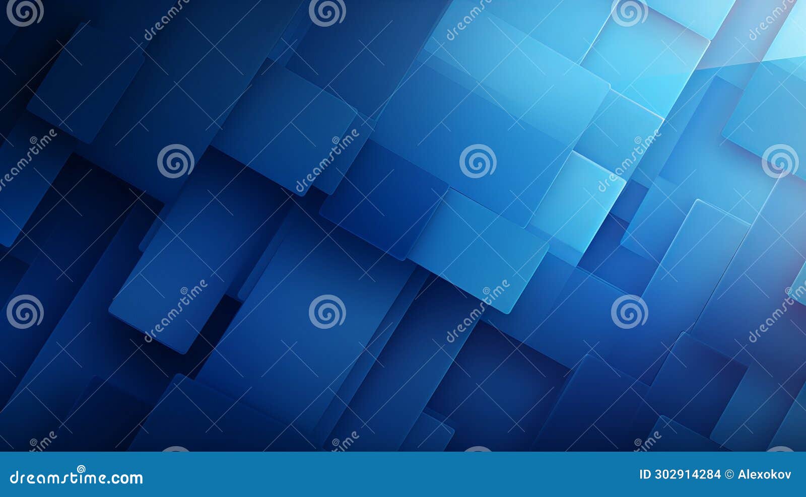 Blue Gradient Diagonal Rectangle Background AI Generated Stock ...