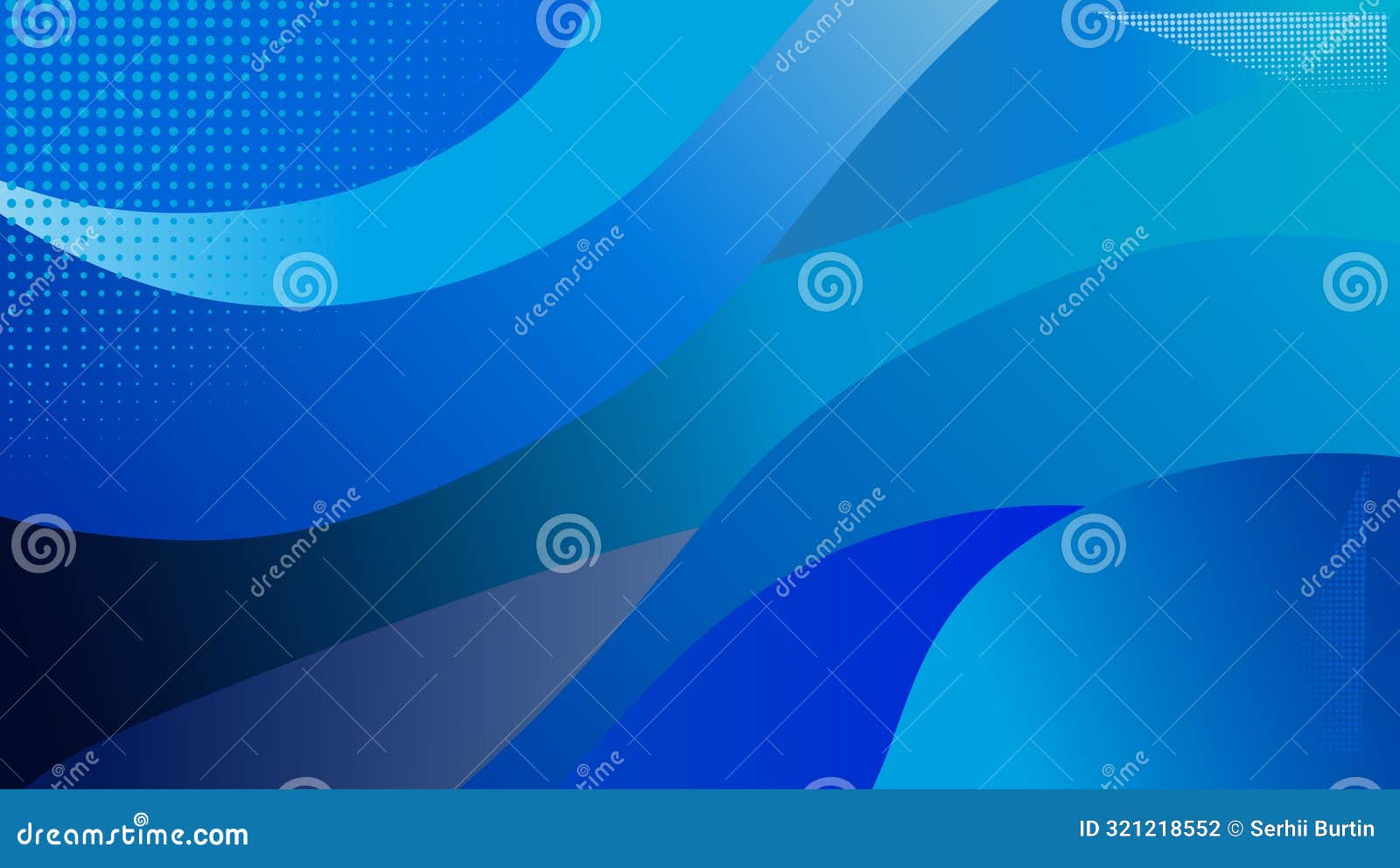 Blue Gradient Diagonal Rectangle Background. Stock Illustration ...