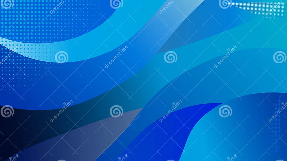 Blue Gradient Diagonal Rectangle Background. Stock Illustration ...