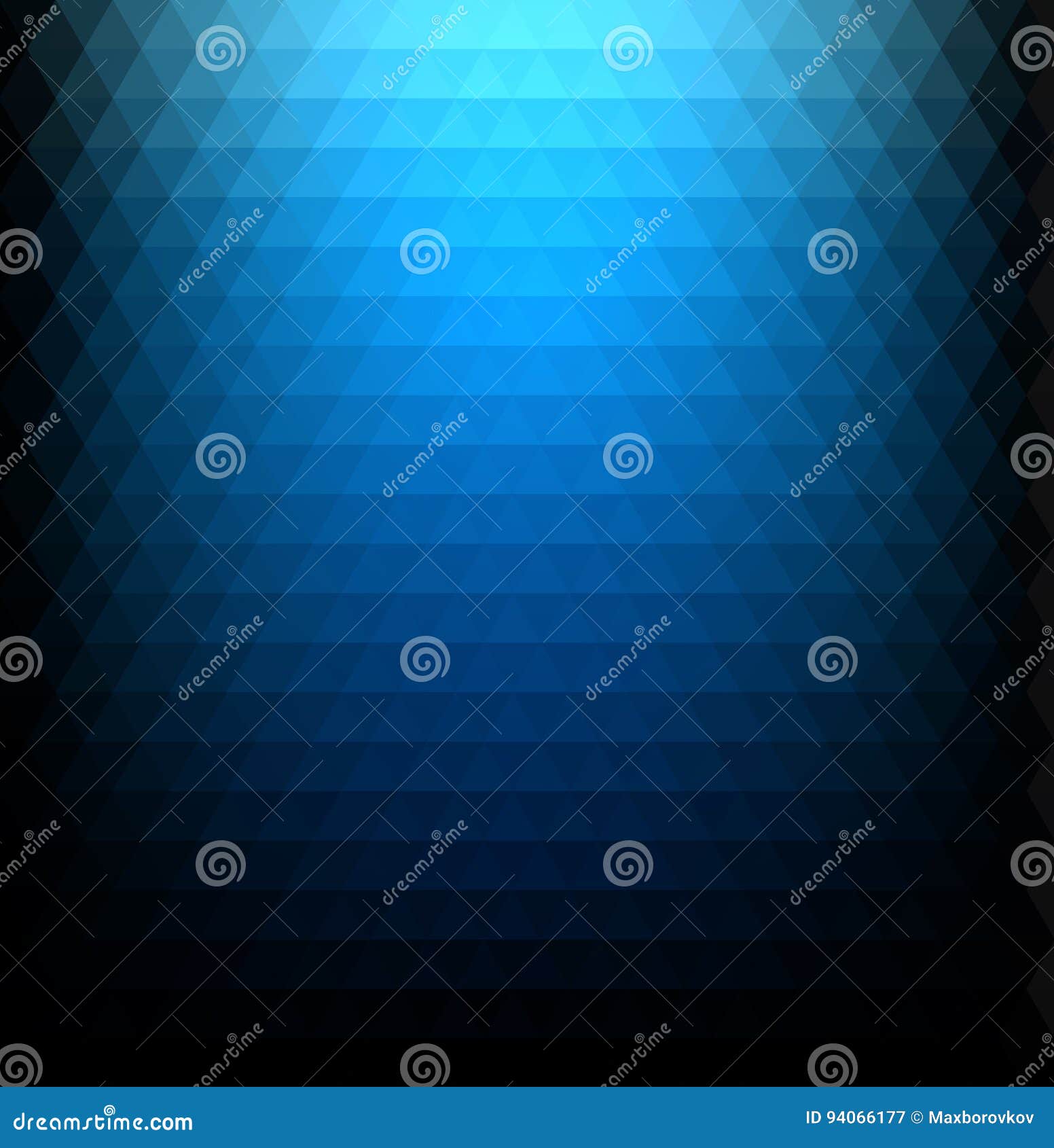 Blue Gradient Geometric Background. Stock Vector - Illustration of ...