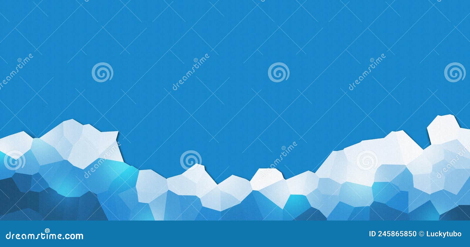 Blue Gradient Irregular Simple Flaky Crystalline Background Royalty ...