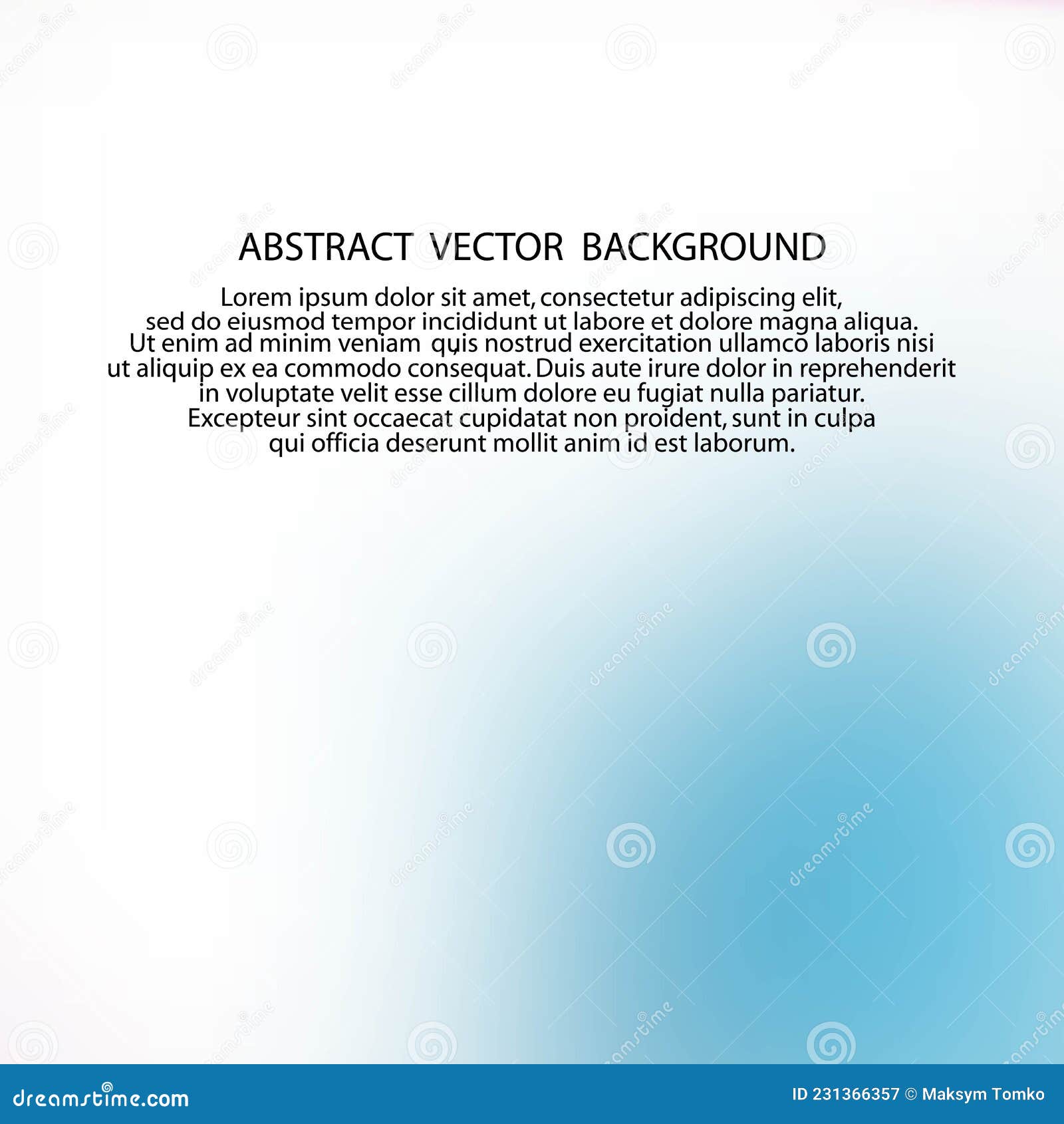 Blue Gradient. Layout for Presentation. Eps 10 Stock Vector ...