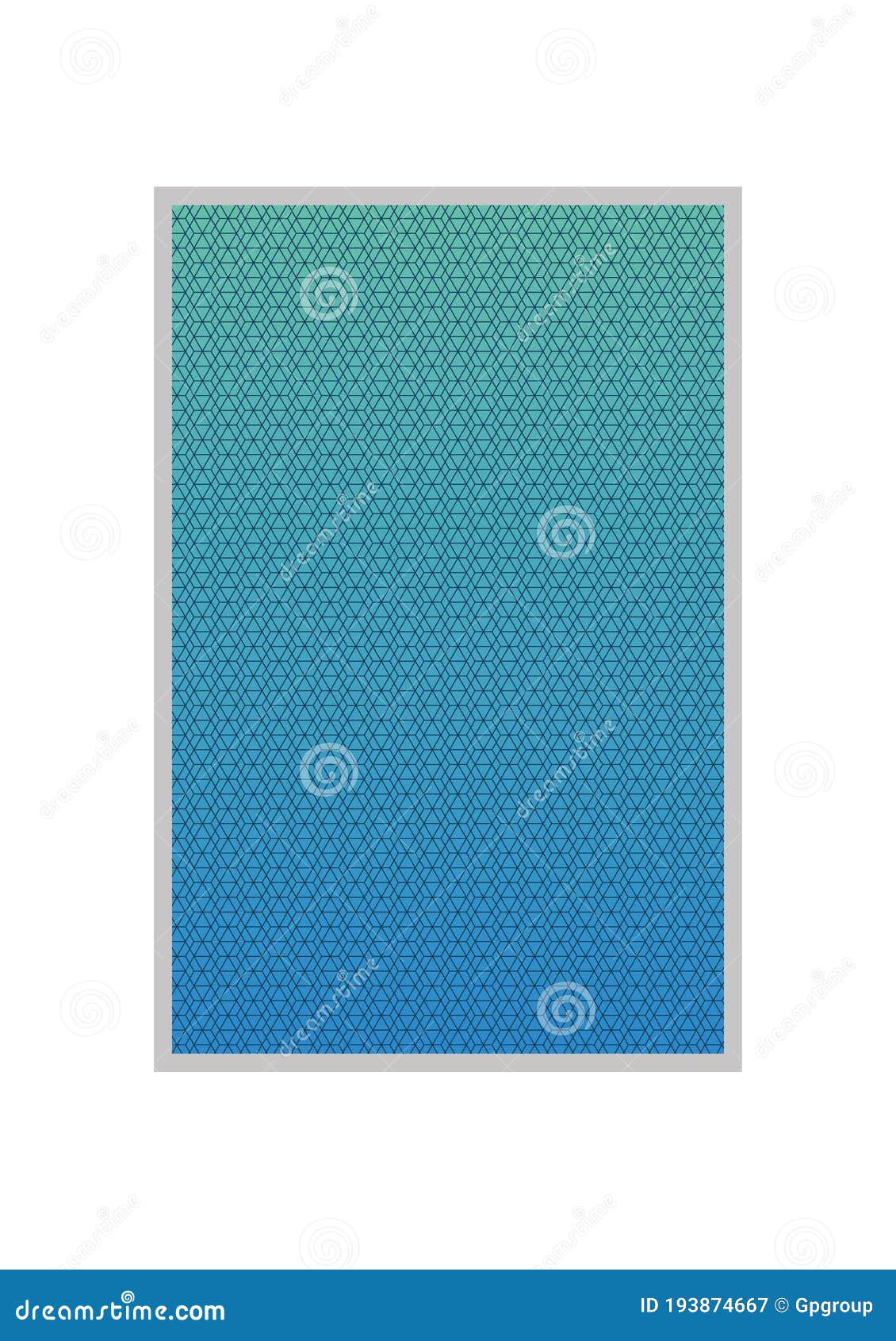 Blue Gradient and Pattern Background Frame Vector Design Stock Vector ...