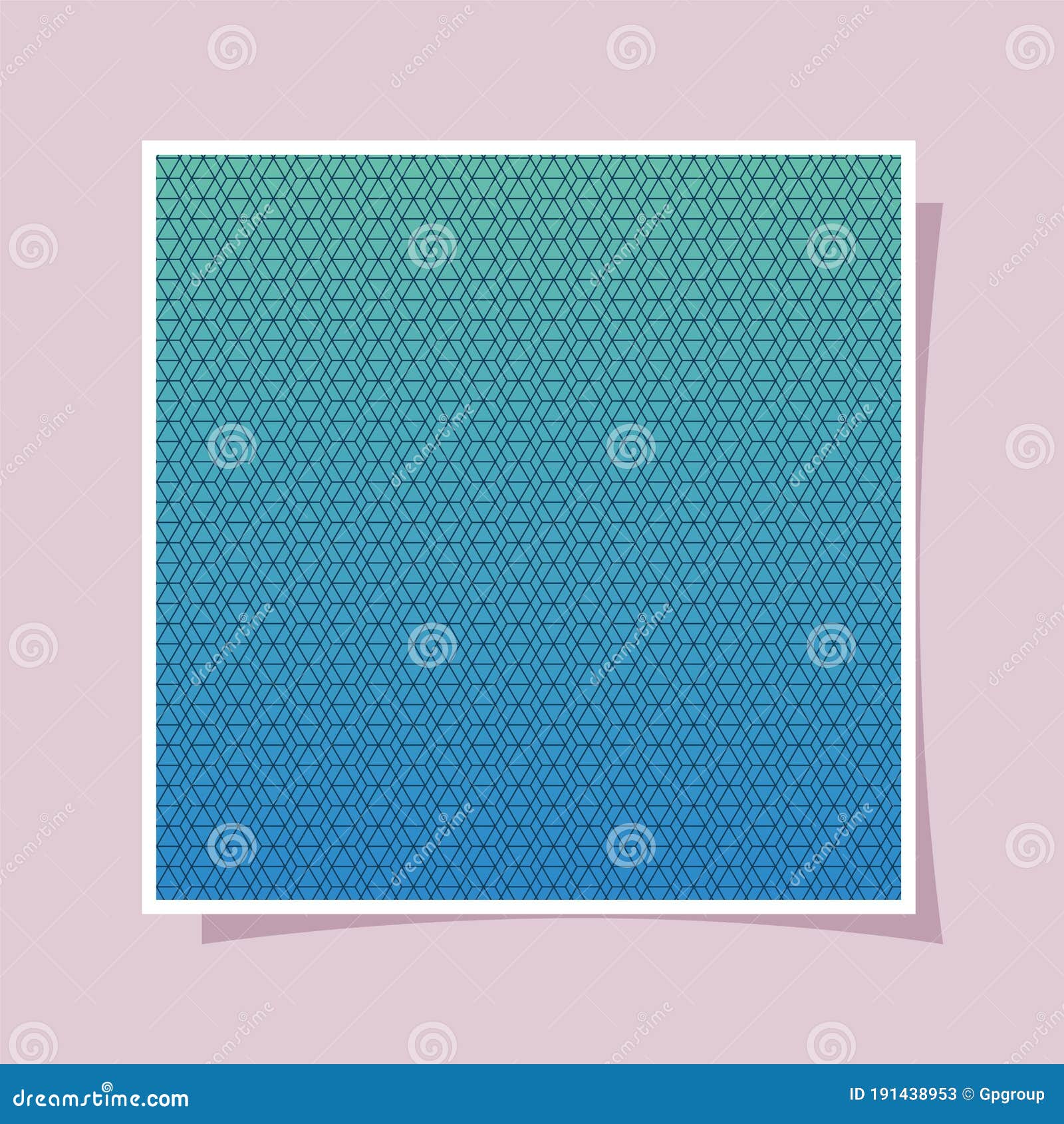 Blue Gradient and Pattern Background Frame Vector Design Stock Vector ...