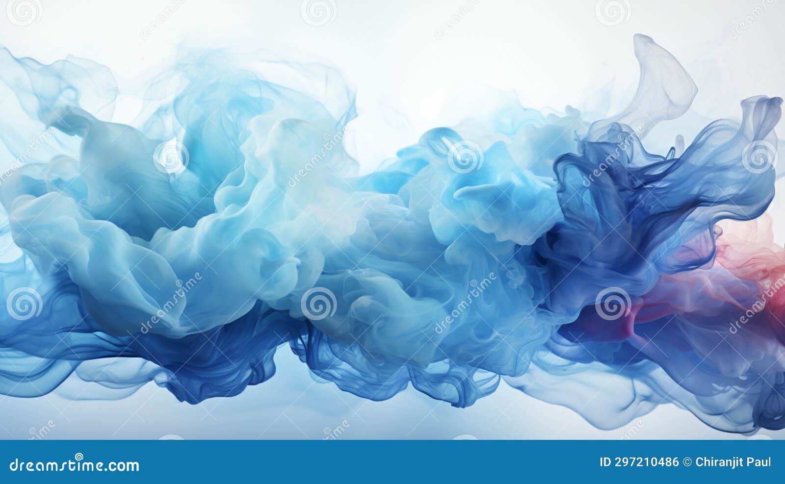 Blue Gradient Splashing Watercolor Background Stock Illustration ...