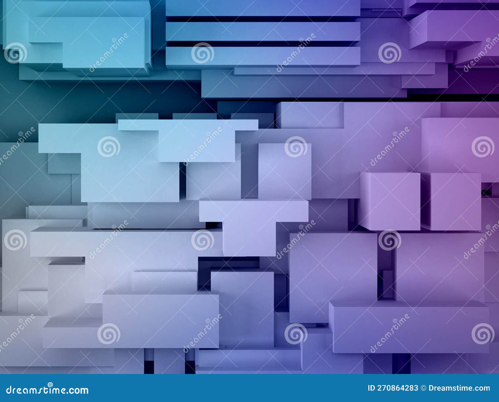 Digital Square Box Background Illustration Stock Image - Image of ...
