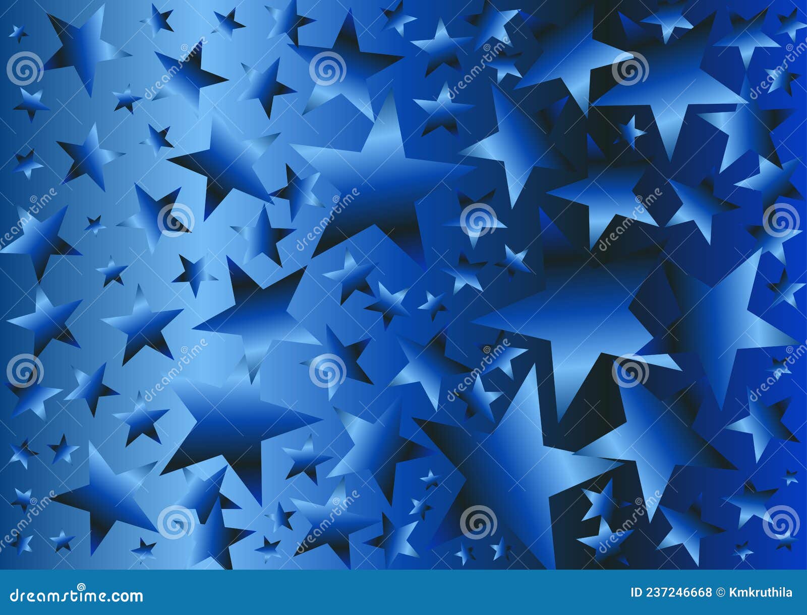 Blue Gradient Star Background Vector Eps Beautiful Elegant Illustration ...