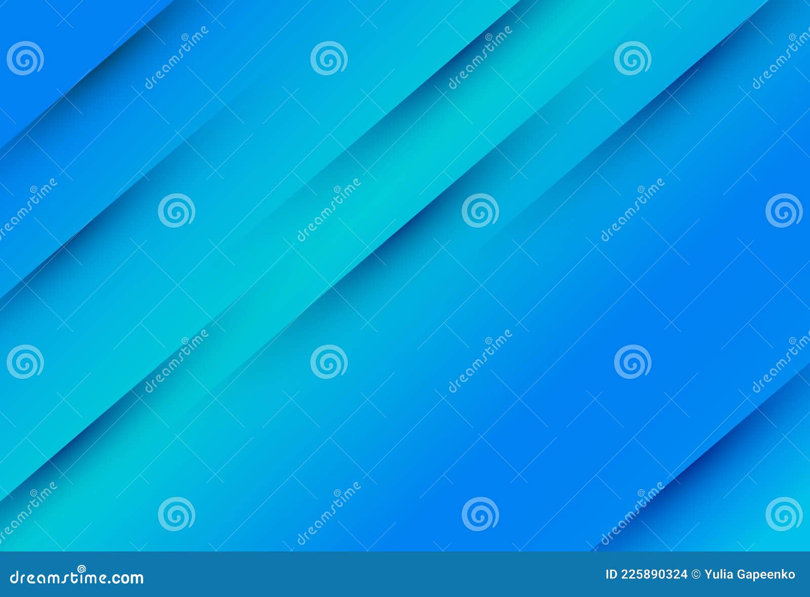 Blue Gradient Style Dynamic Lines Background. Vector Illustration Stock ...