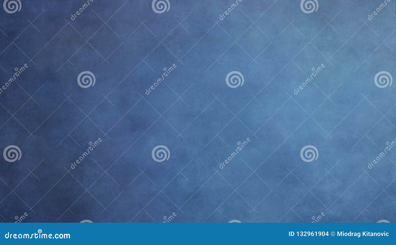 Blue Graduated Hand-painted Backdrops Stock Illustration - Illustration ...