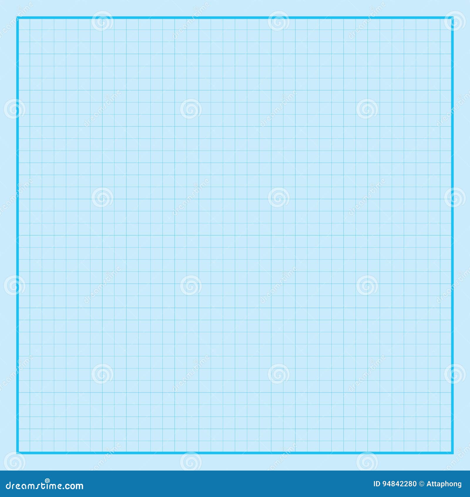 Blue Graph Paper Coordinate Paper Grid Paper Squared Paper Stock Vector ...