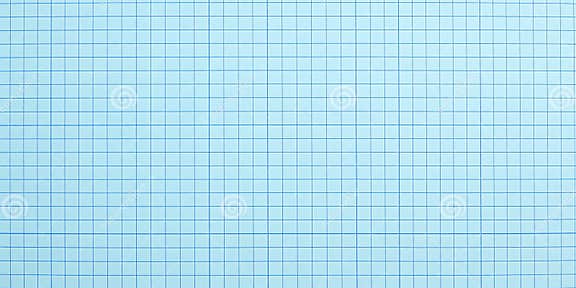 Simple Blue Graph Paper Sheet with a Grid Pattern for Drawing and ...