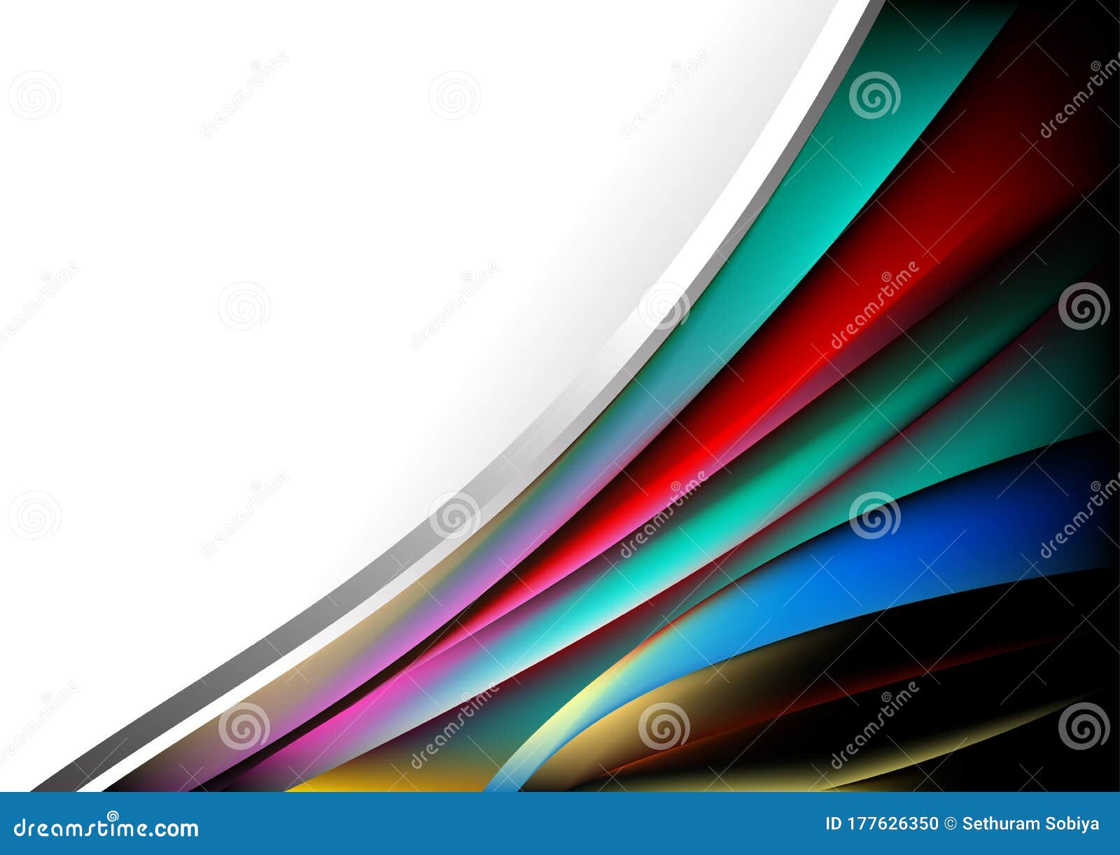 Blue Graphic Design Decorative Background Vector Illustration Design ...