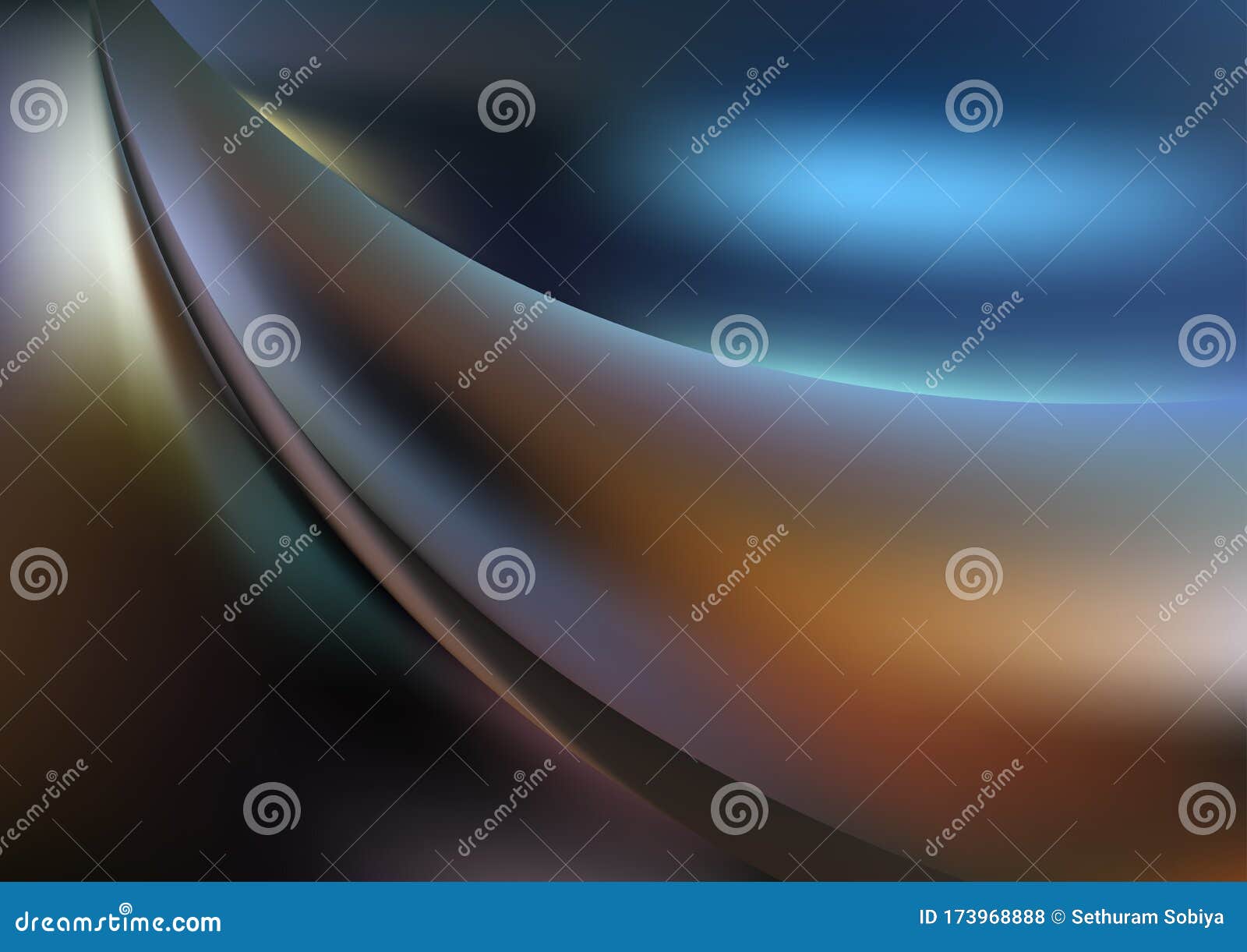 Blue Graphics Digital Background Vector Illustration Design Stock ...