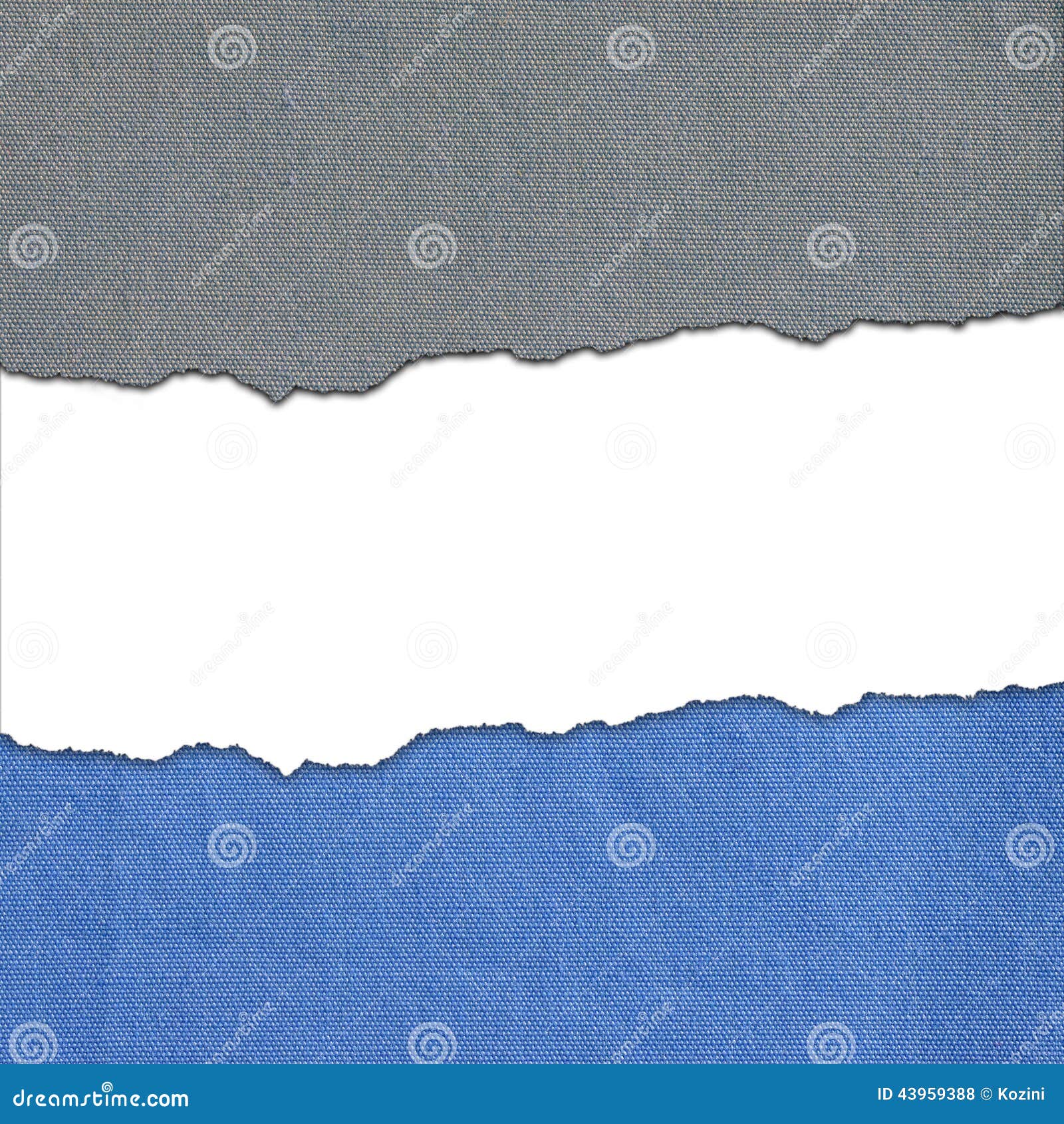 Blue and Gray Fabric Stripes with White Text Space Stock Photo - Image ...