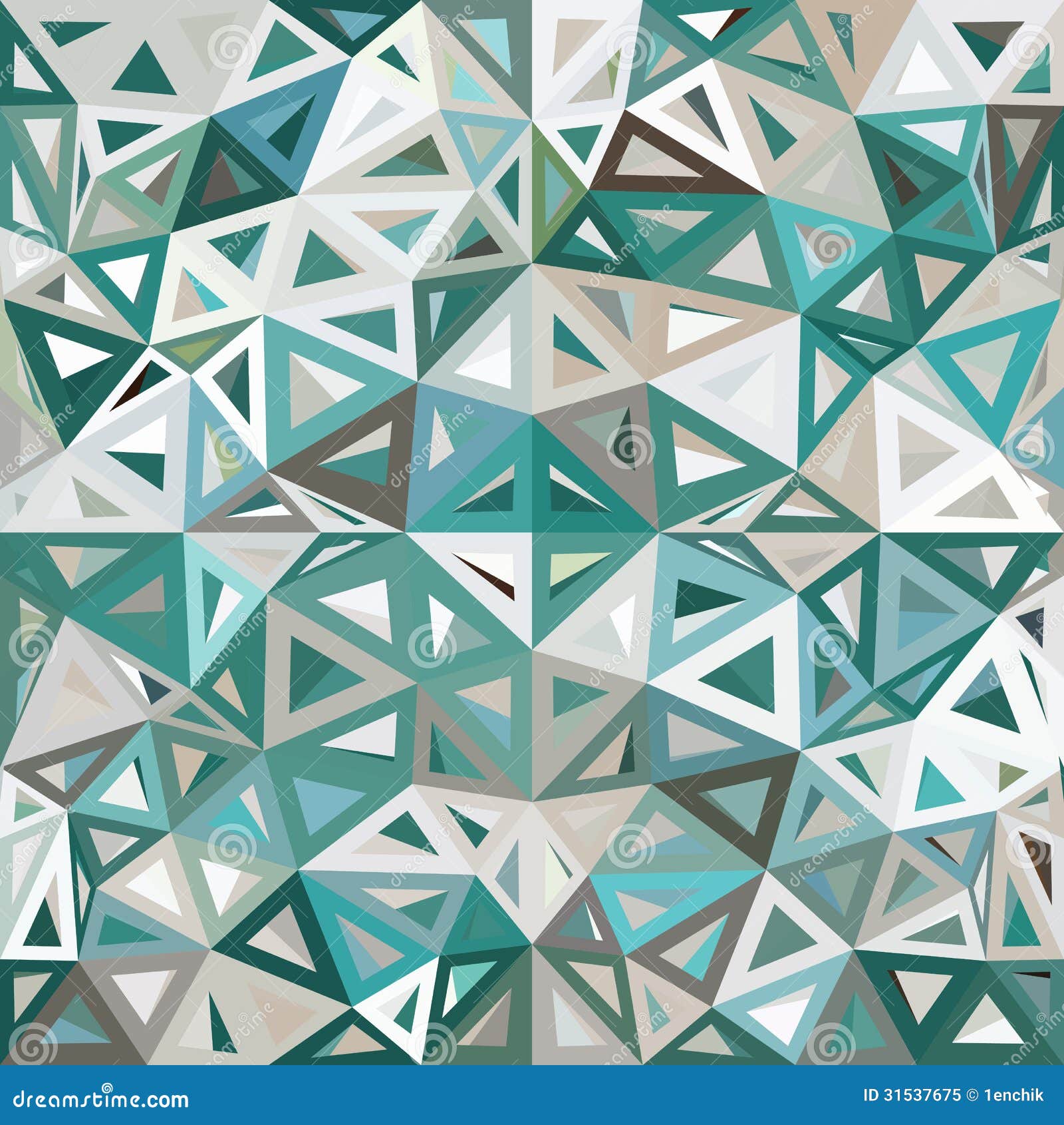 Blue and Gray Mottled Abstract Triangles Stock Vector - Illustration of ...