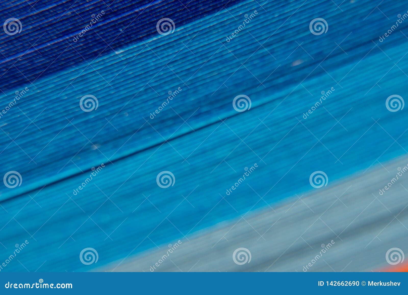 Blue and Gray Paper Strips As a Colorful Backdrop. the Colored Paper on ...