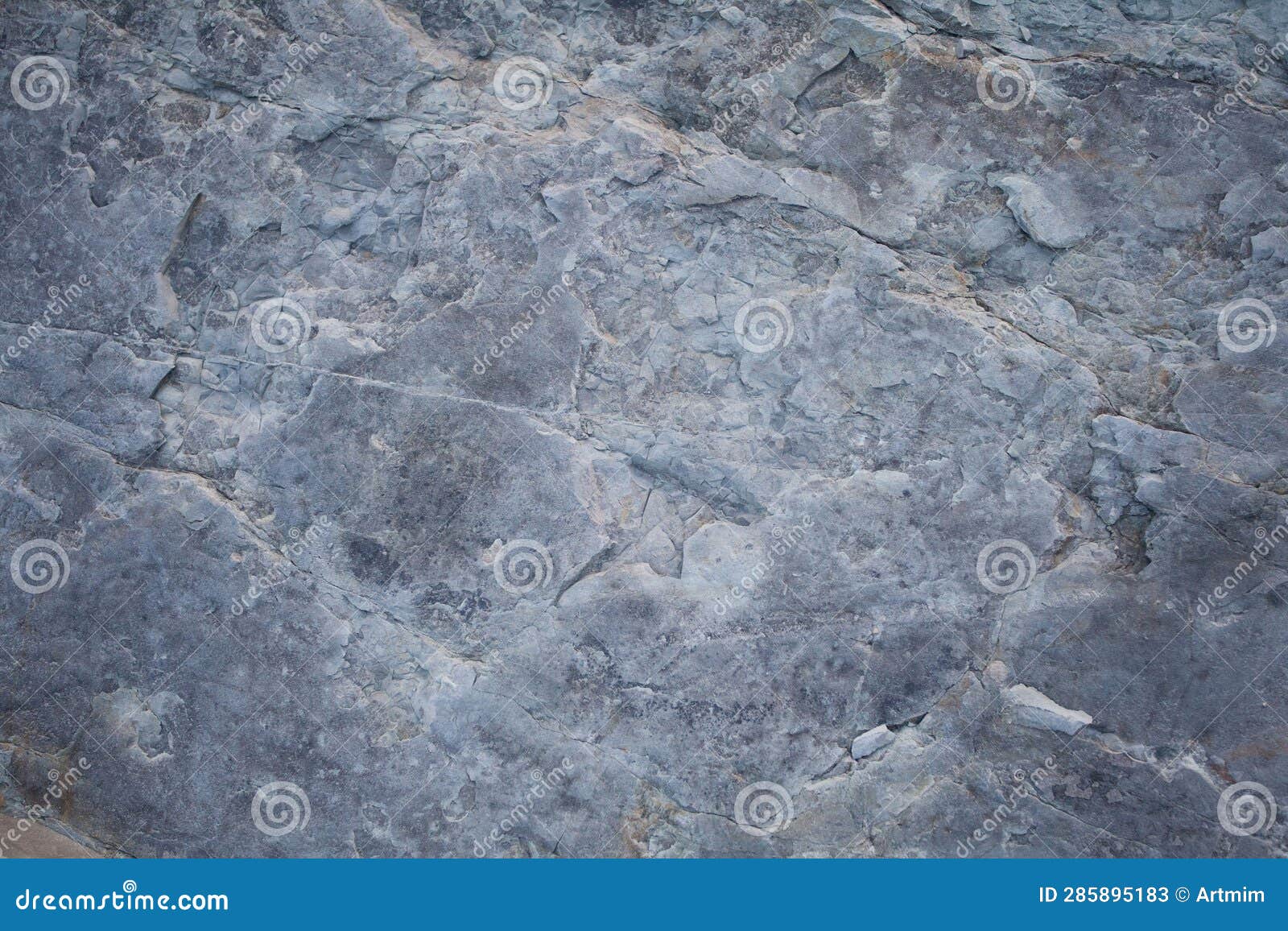 Blue and Gray Rocky Surface, Background, Grunge Pattern with Cracks ...