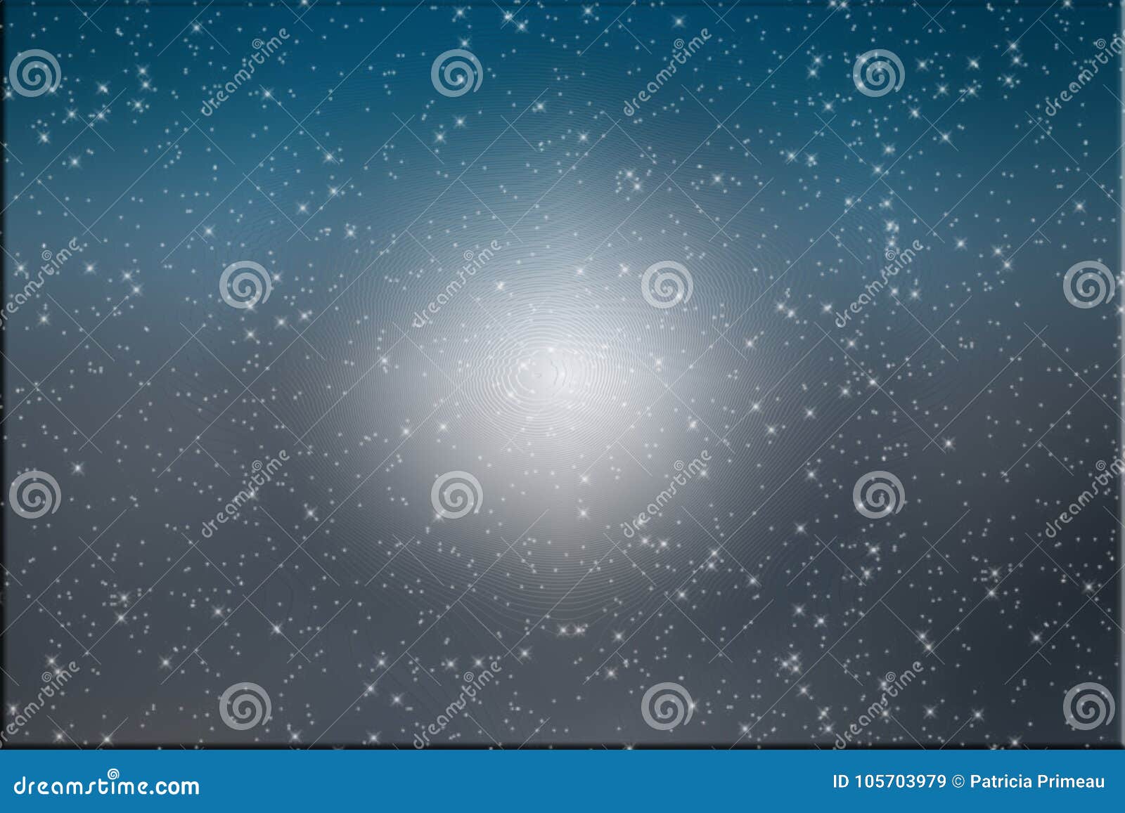 Blue And Gray Starry Night Background. With A Bit Of Texture. Royalty ...