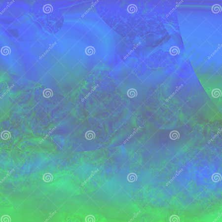 Blue and Green Abstract Design Stock Illustration - Illustration of ...