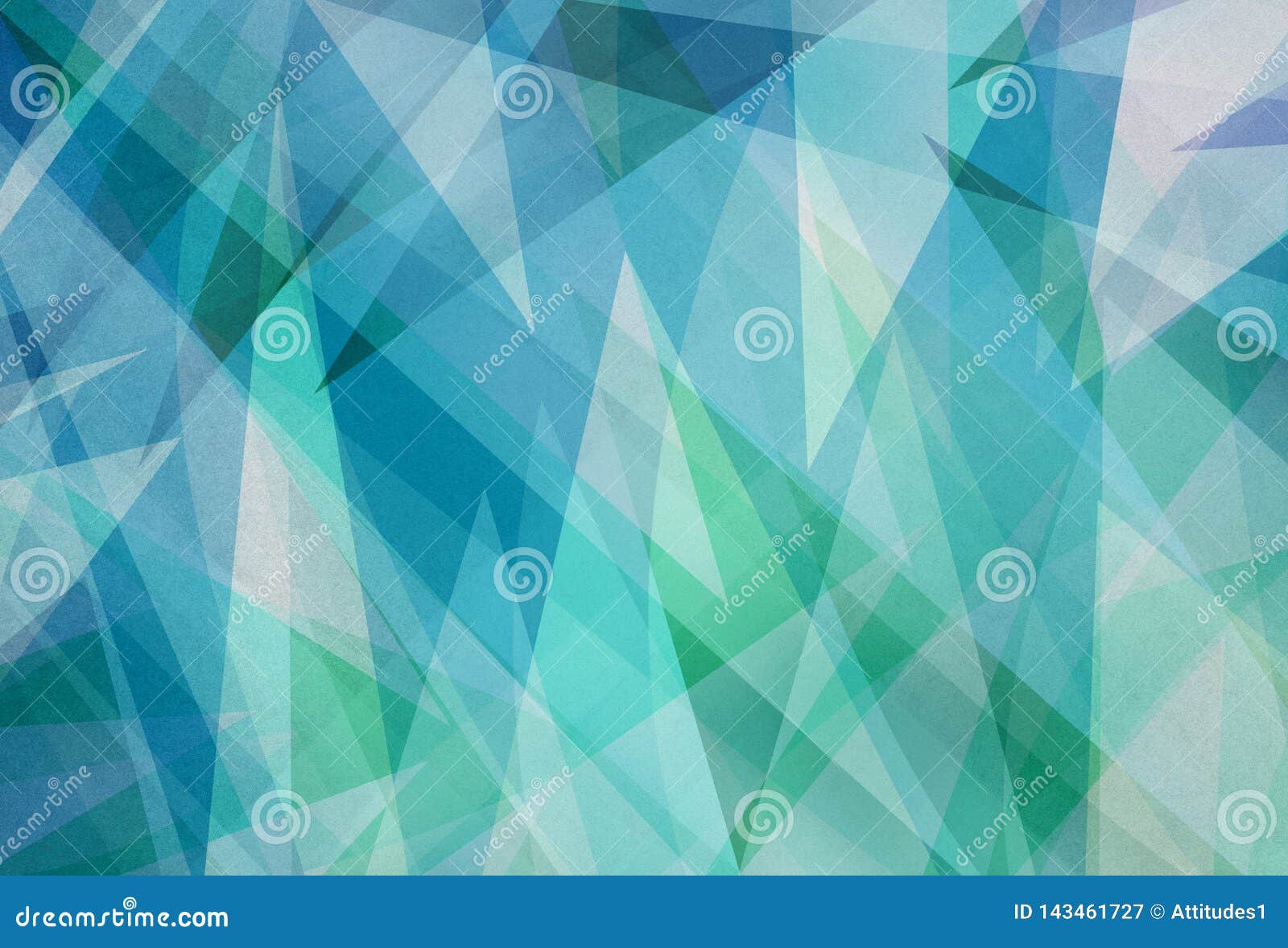 Blue Green Background with Abstract Angles and Triangle Layers in ...