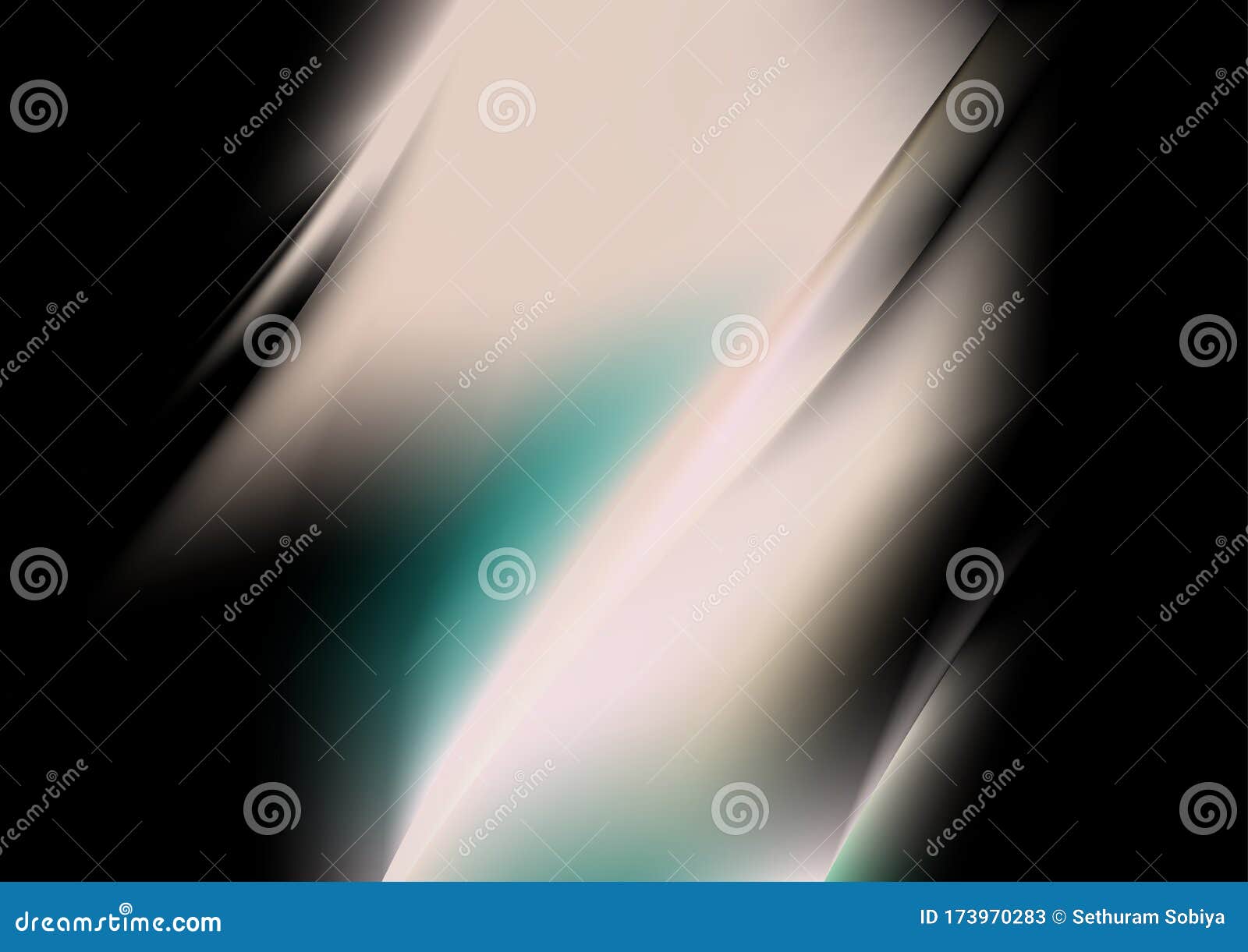 Blue Green Digital Background Vector Illustration Design Stock Vector ...
